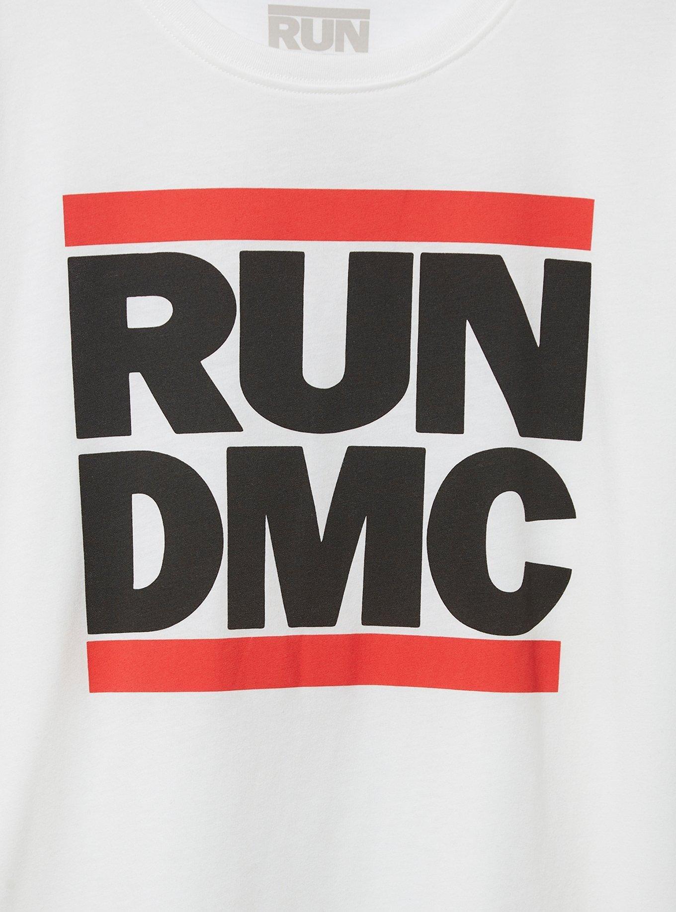 Plus Size - Run DMC Logo Classic Fit Cotton Crew Tee - Torrid