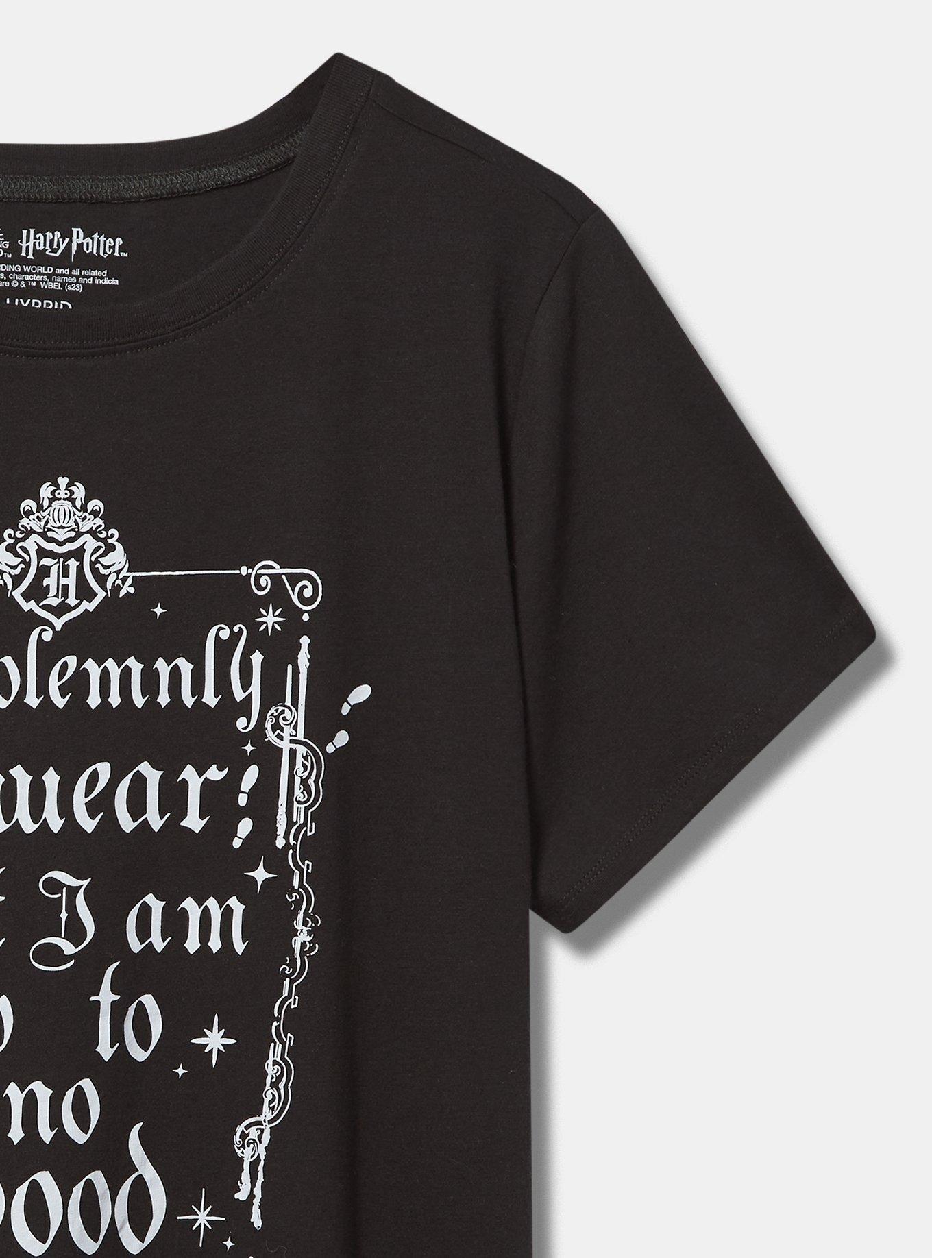 Plus Size - Harry Potter Solemnly Swear Classic Fit Cotton Crew Tee ...