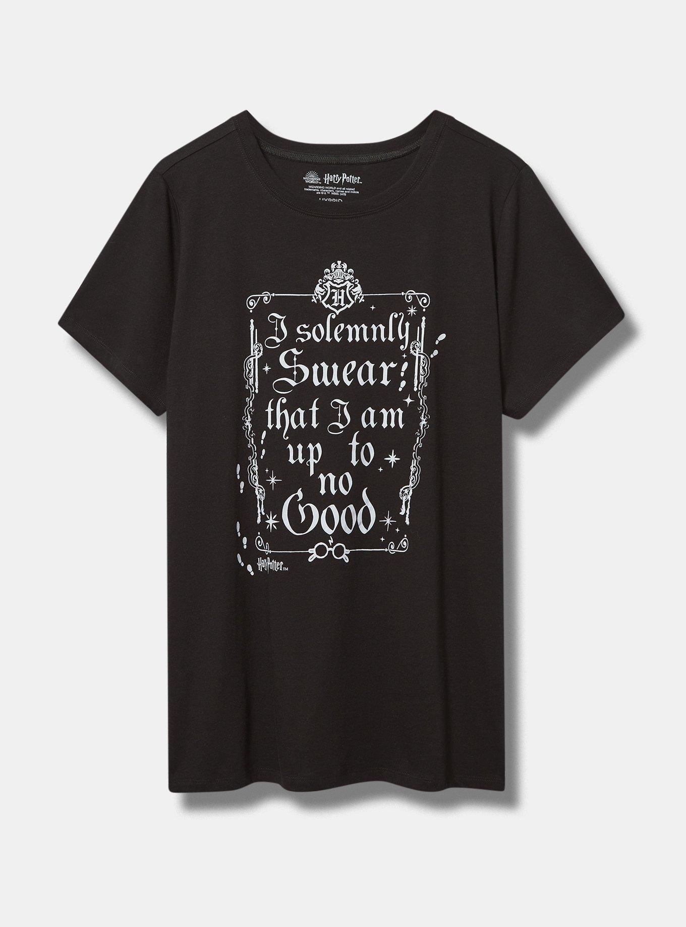 Plus Size - Harry Potter Solemnly Swear Classic Fit Cotton Crew Tee ...