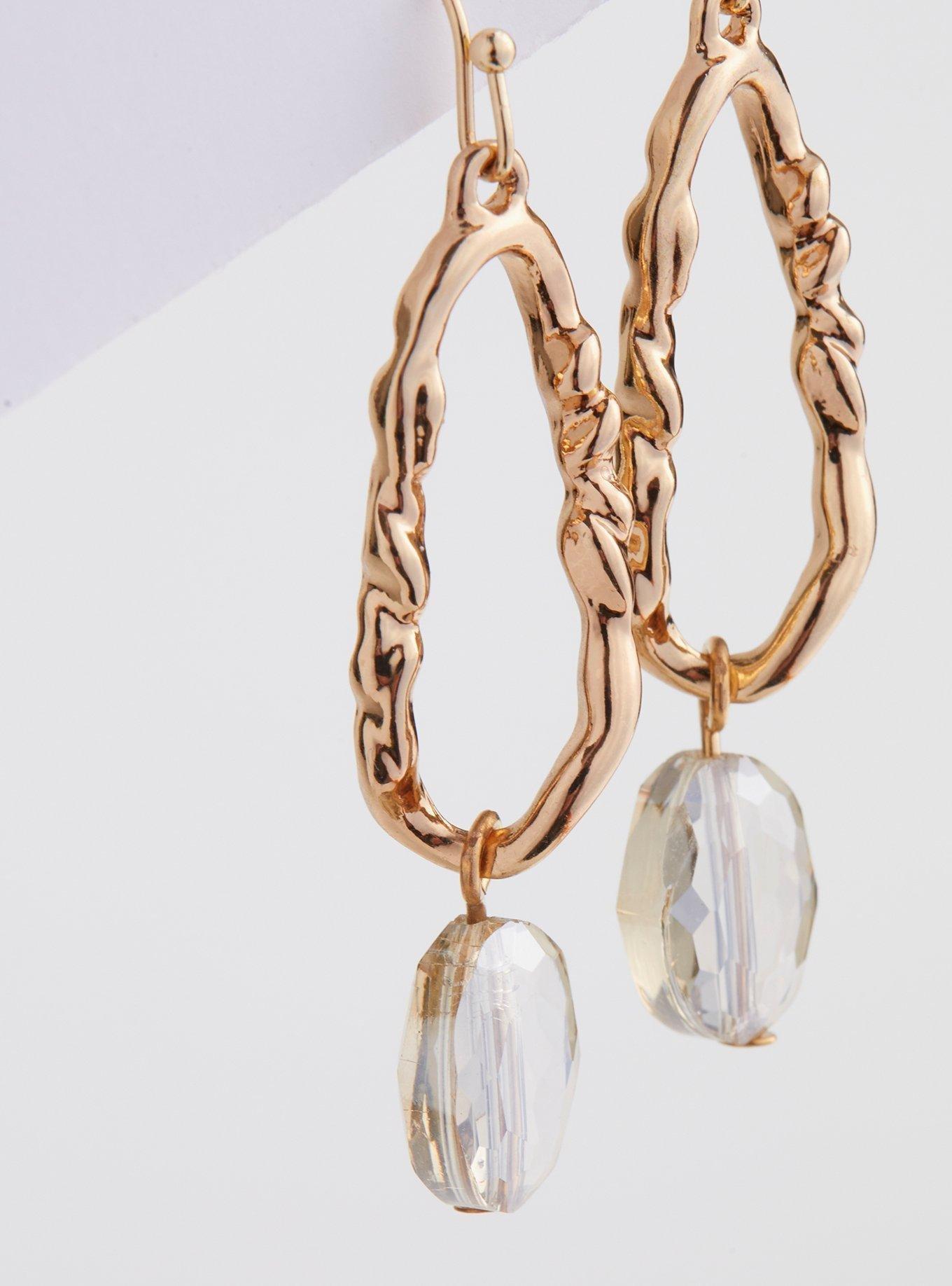 Plus Size - Bead Drop Earring - Torrid