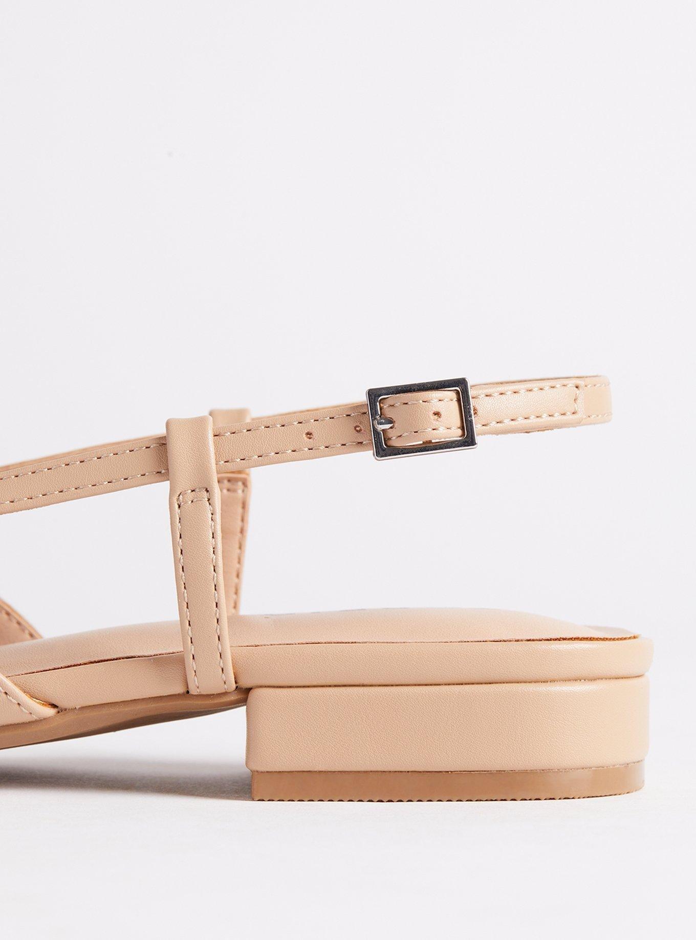 Plus Size - Cap Toe Slingback Flat (WW) - Torrid