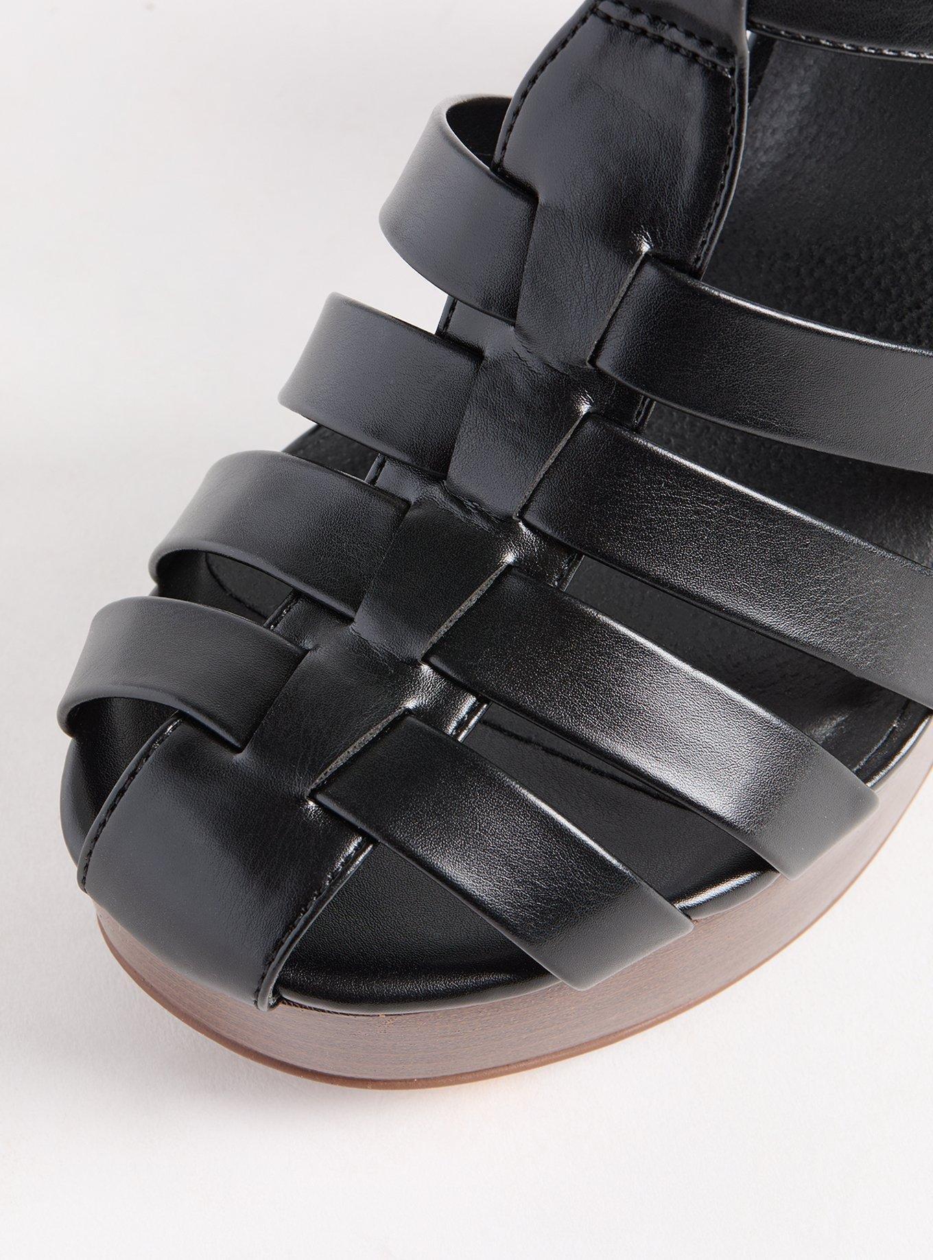 Plus Size - Fisherman Platform Block Heel (WW) - Torrid