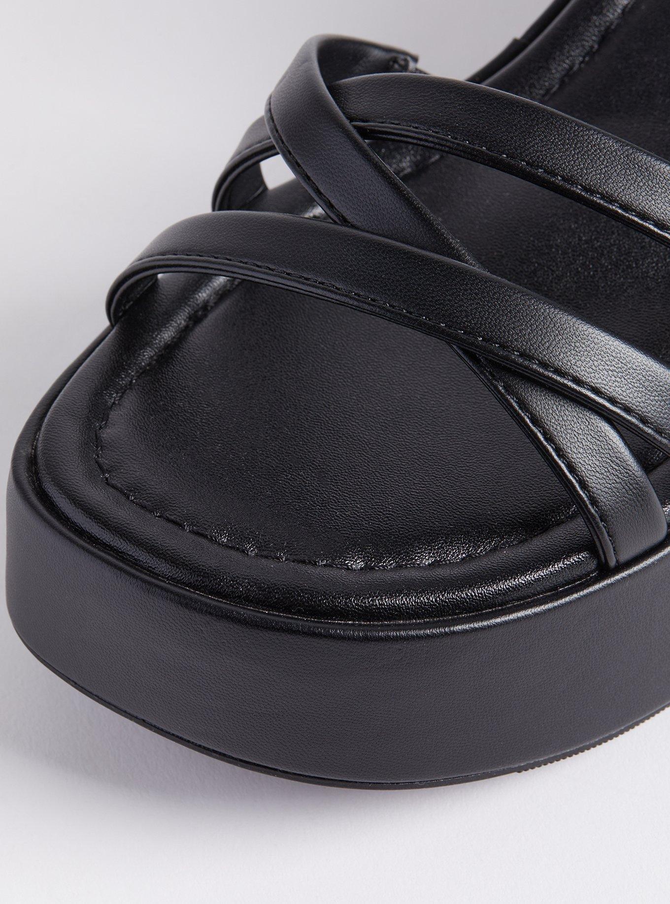 Plus Size - Strappy Flatform Wedge WW) - Torrid