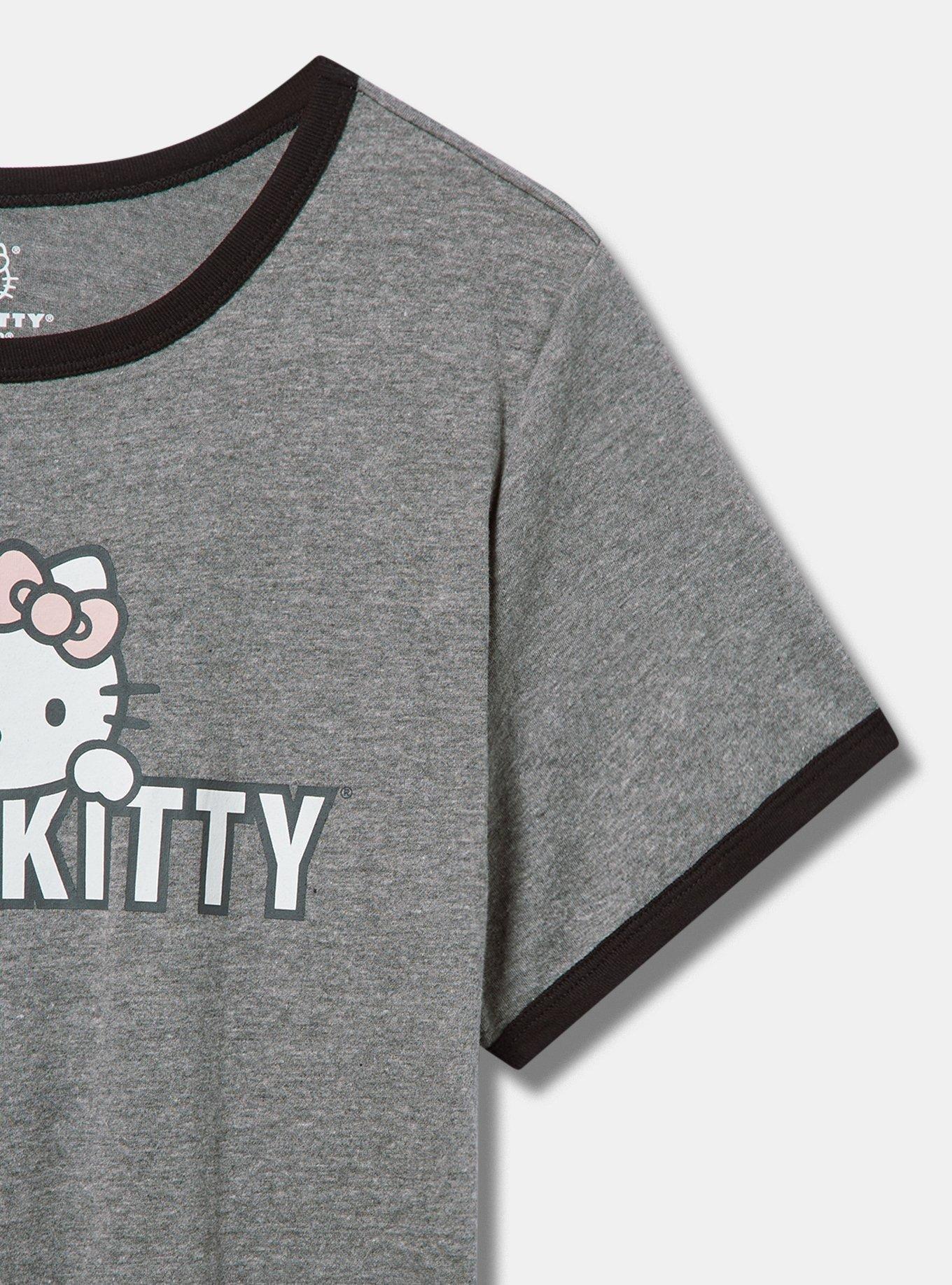 Plus Size - Hello Kitty Classic Fit Cotton Ringer Tee - Torrid