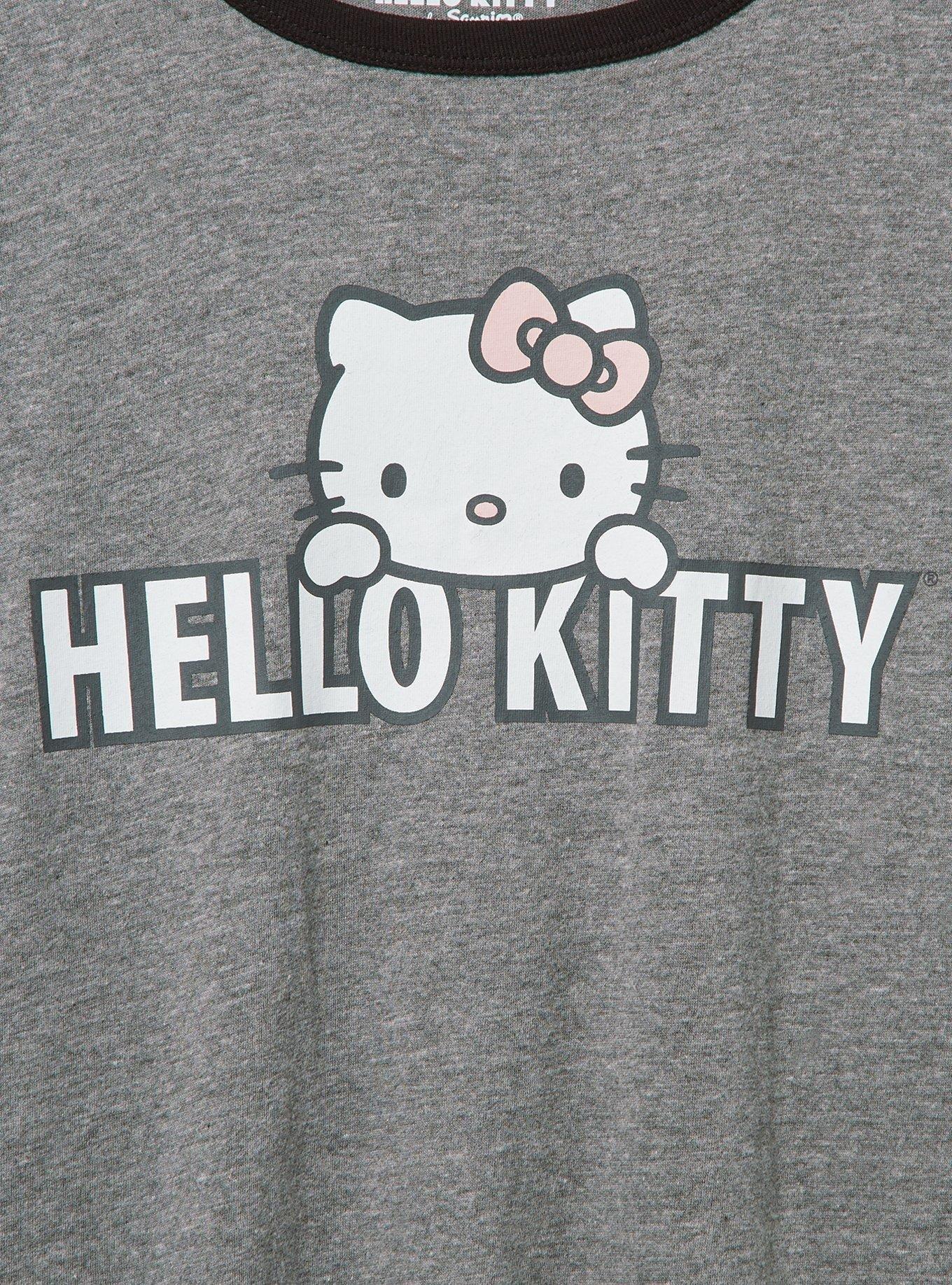 Plus Size - Hello Kitty Classic Fit Cotton Ringer Tee - Torrid