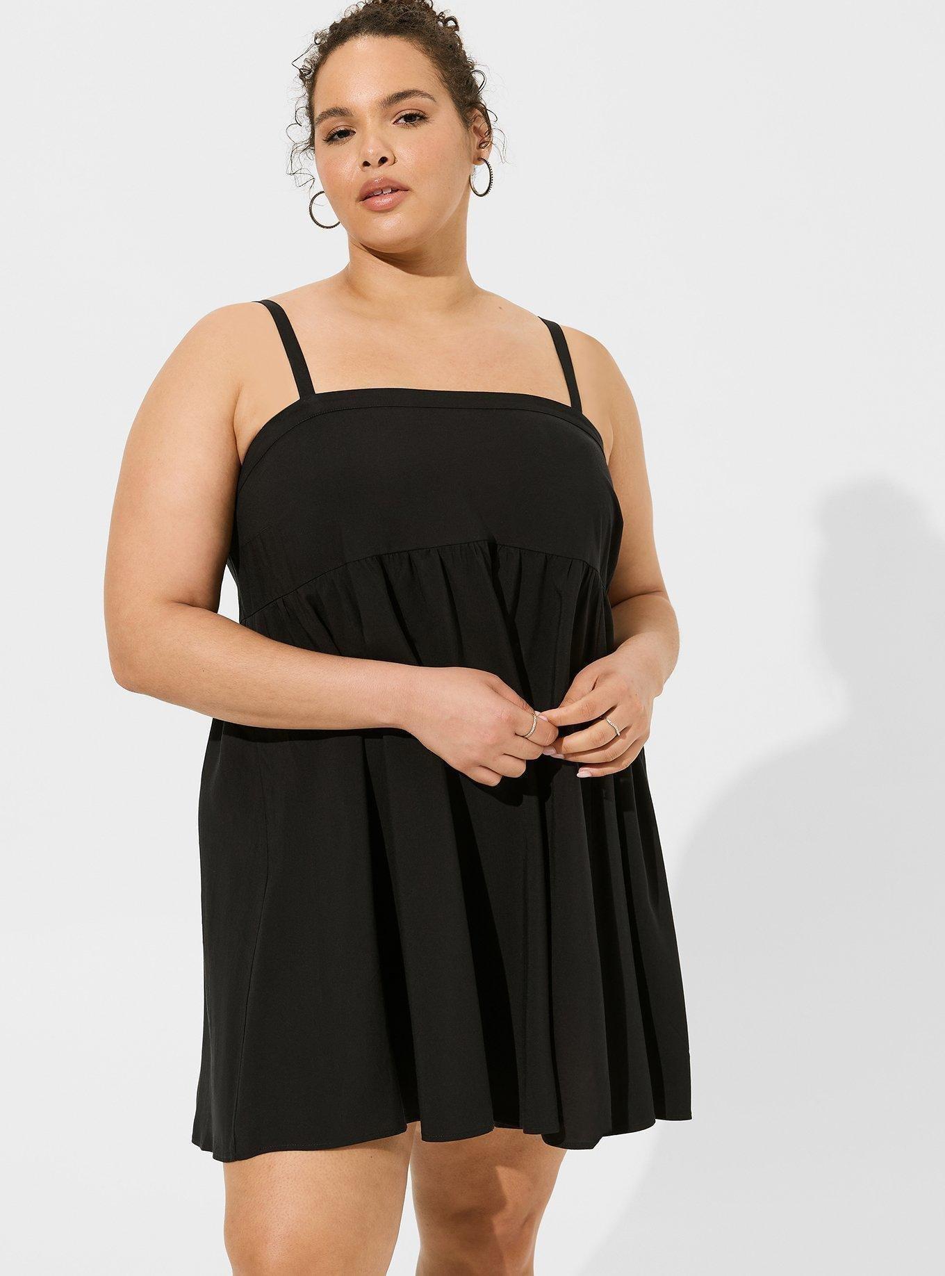 Plus Size - Mini Challis Sleeveless Sundress - Torrid