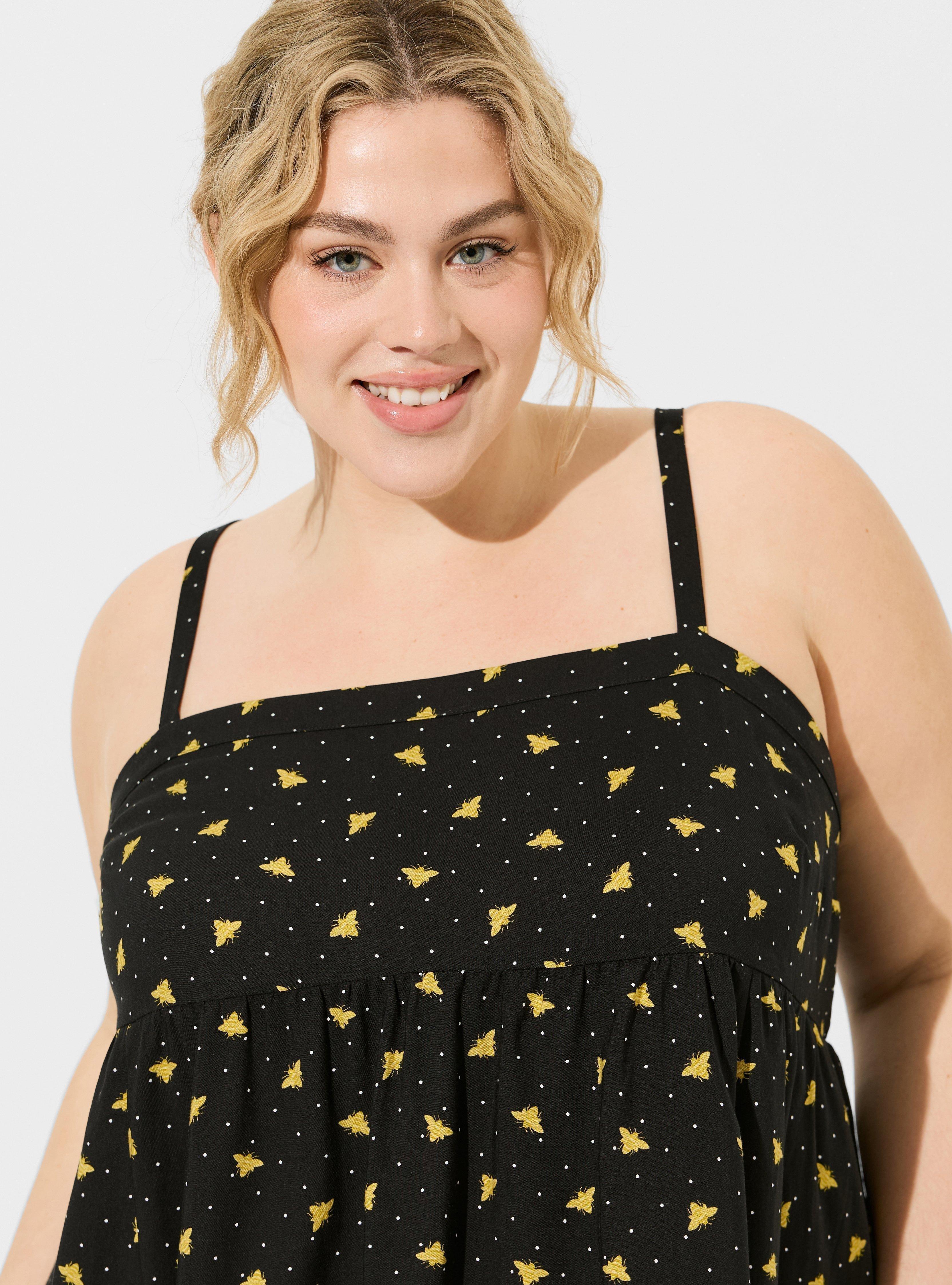 Plus Size - Mini Challis Sleeveless Sundress - Torrid