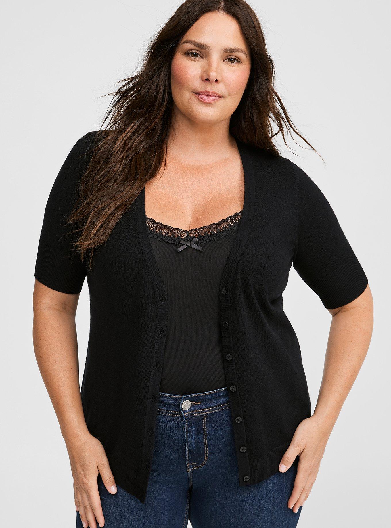 Plus Size - Everyday Soft Cardigan V-Neck Sweater - Torrid