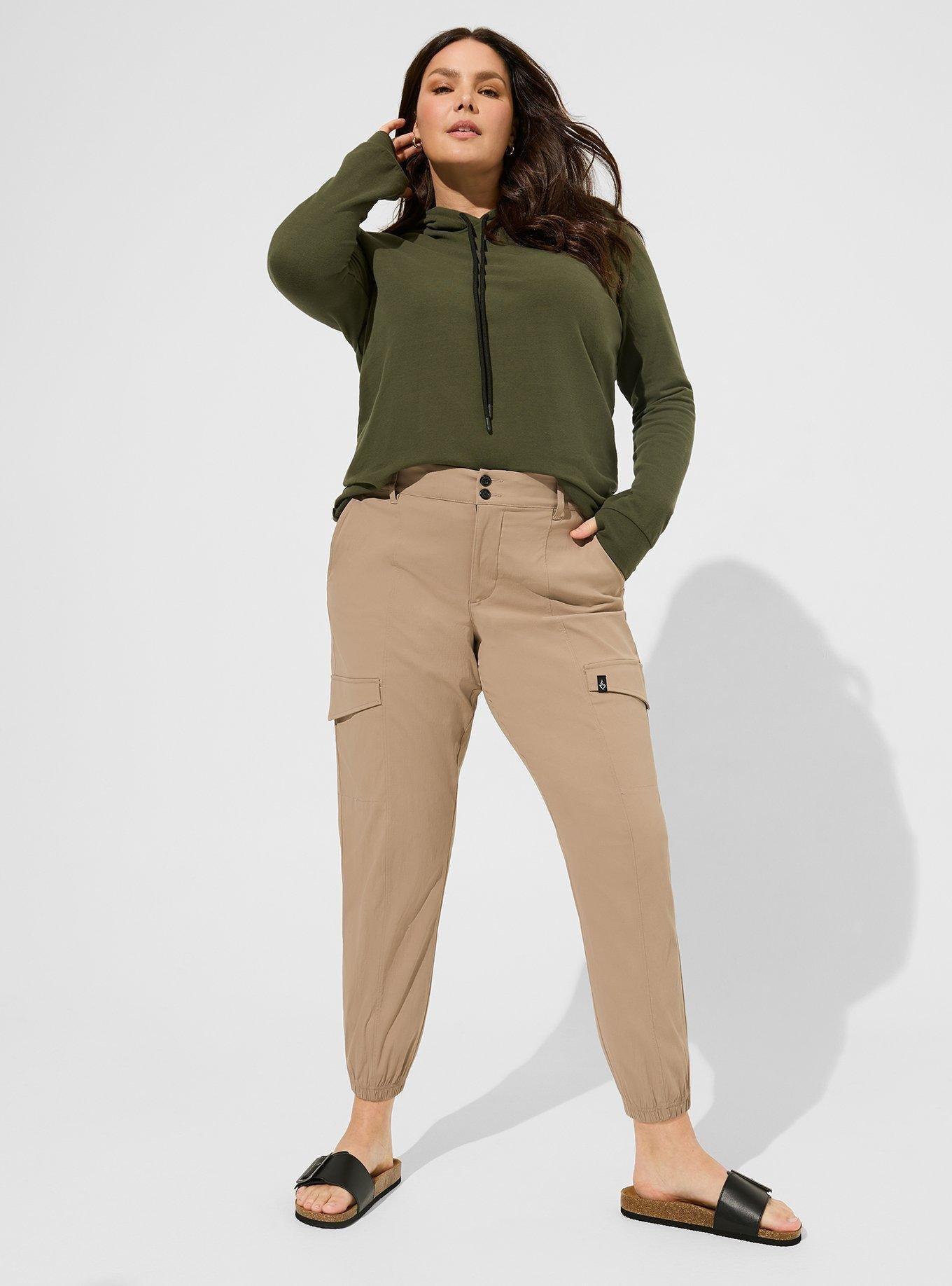 Plus Size - Happy Camper Ripstop Cargo Skinny Active Pant - Torrid
