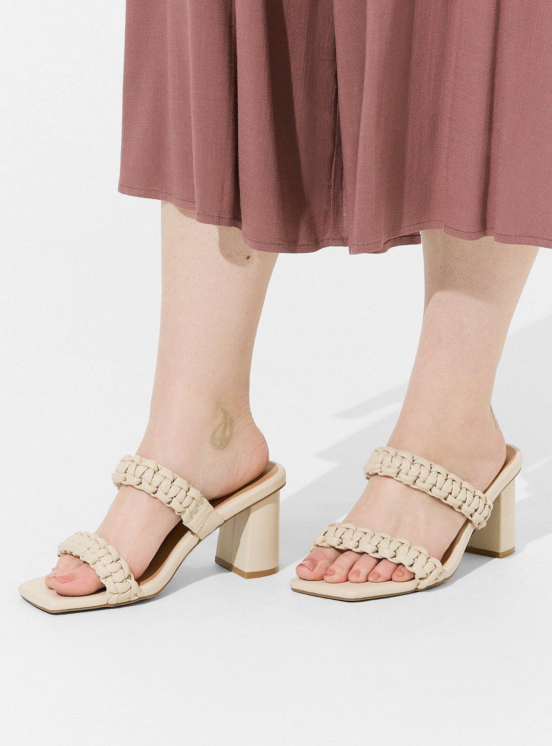 Plus Size - Corded Double Band Heel (WW) - Torrid