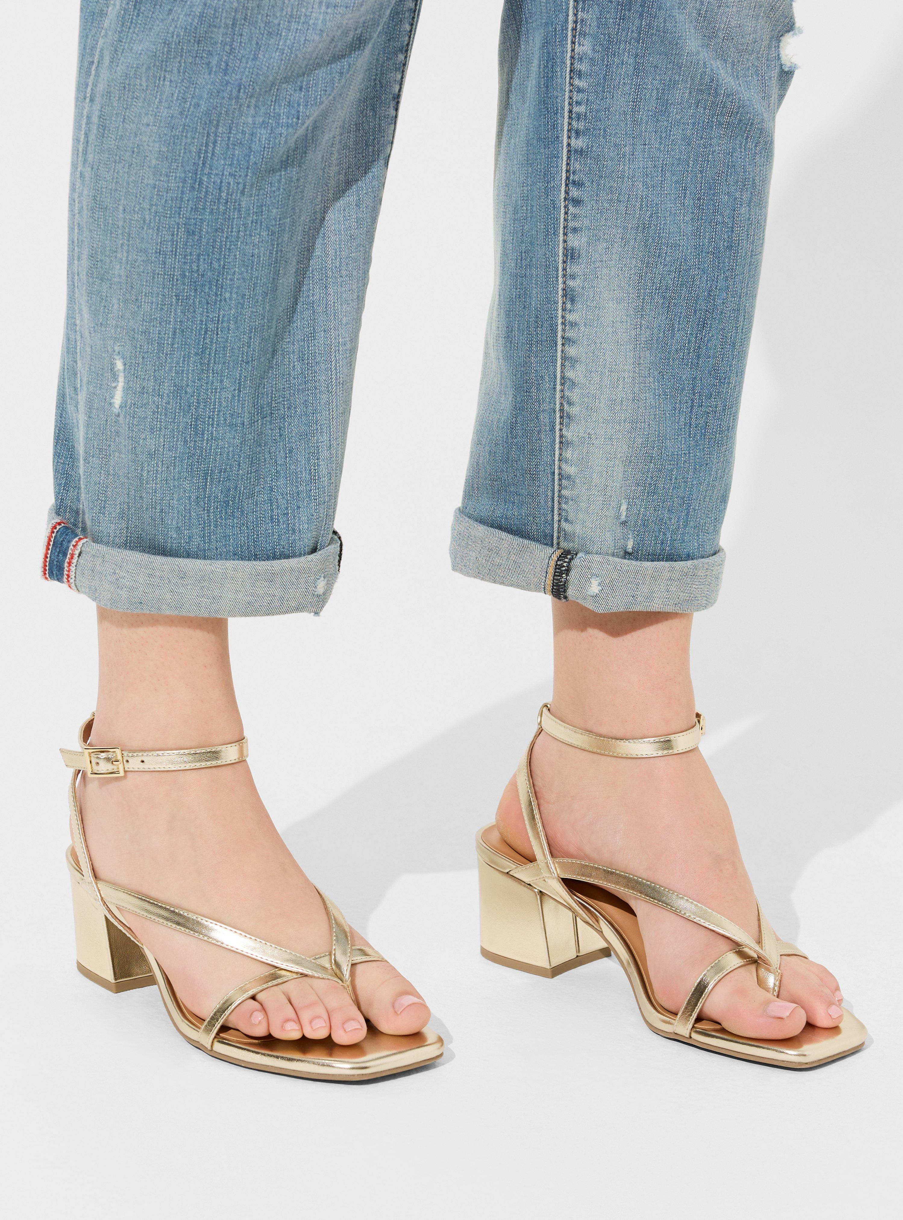 Plus Size - Flip Flop Block Heel (WW) - Torrid