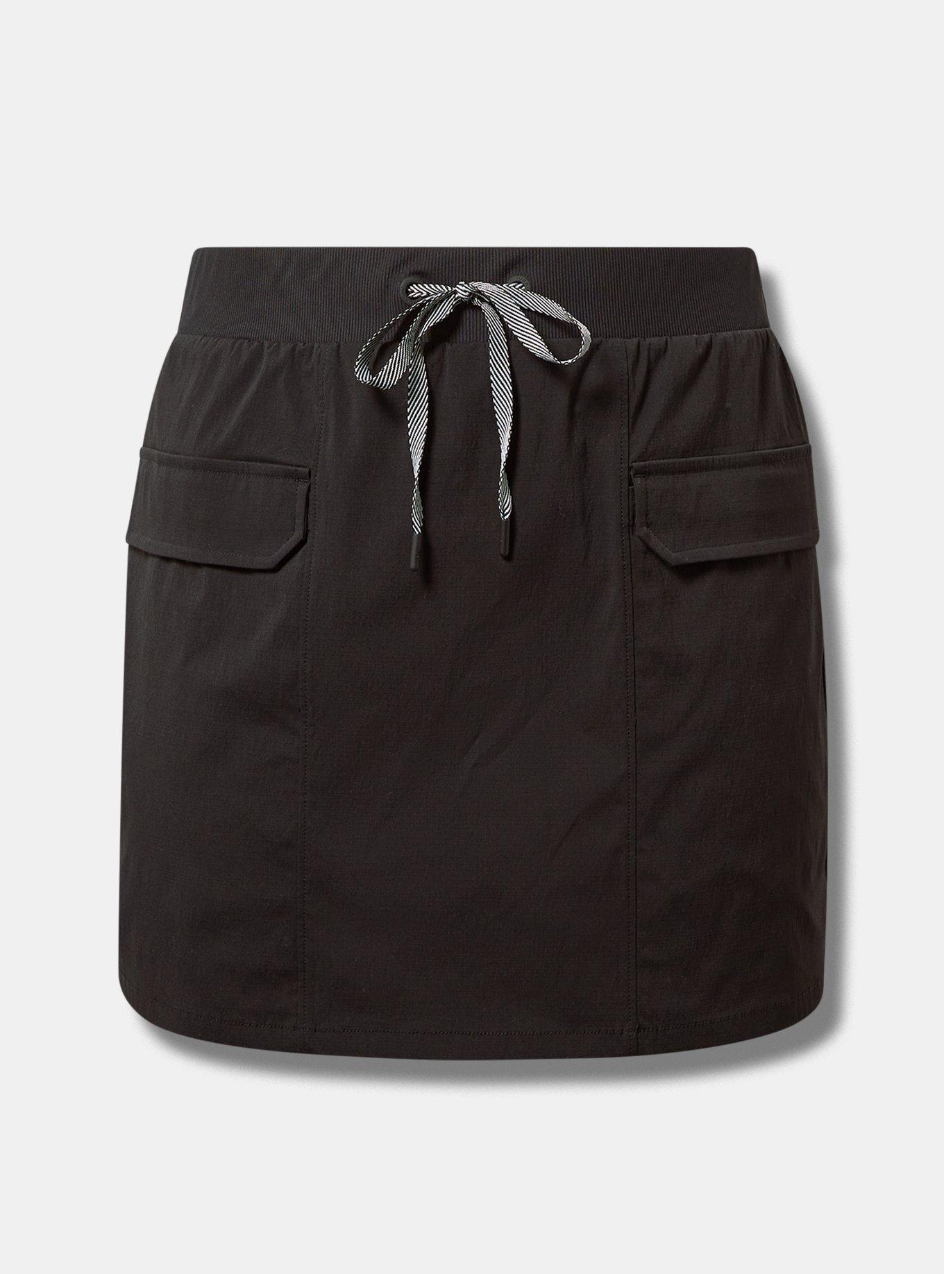 Plus Size - Happy Camper Ripstop Cargo Active Mini Skort - Torrid