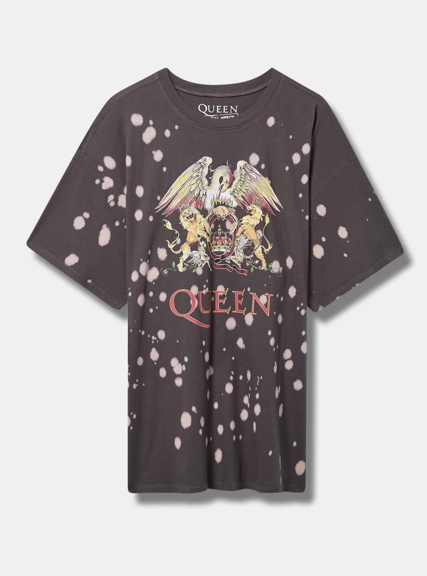 Plus Size - Queen Relaxed Fit Cotton Oversized Tunic Tee - Torrid