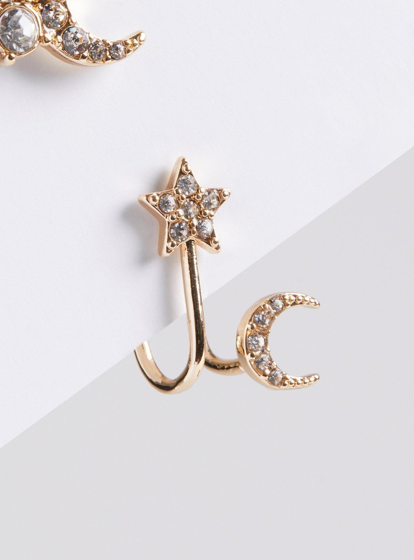Plus Size - Celestial Stud Earring Set - Torrid