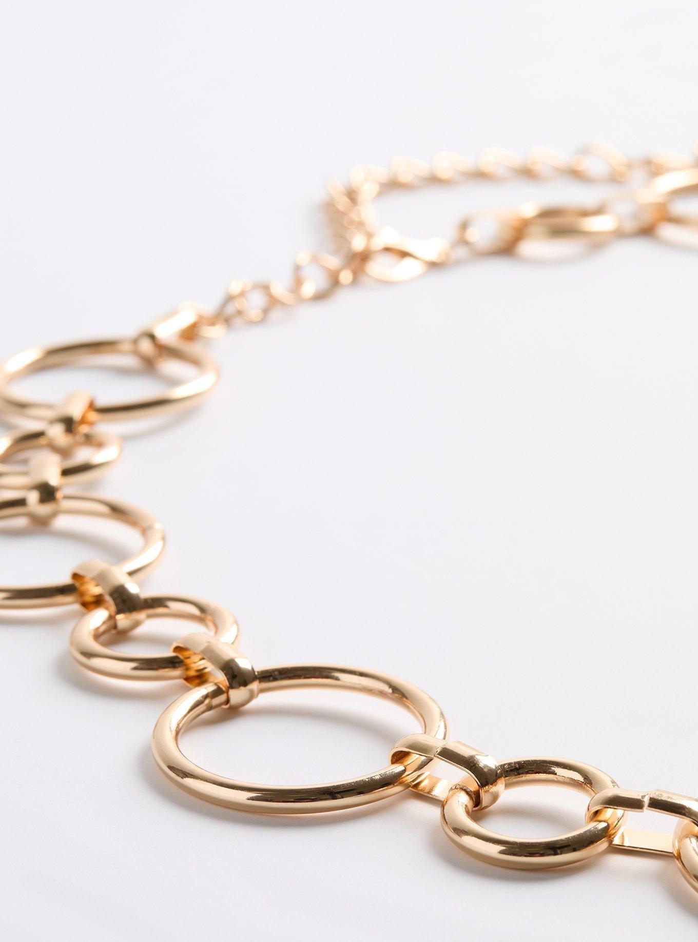 Plus Size - Circle Chain Belt - Torrid