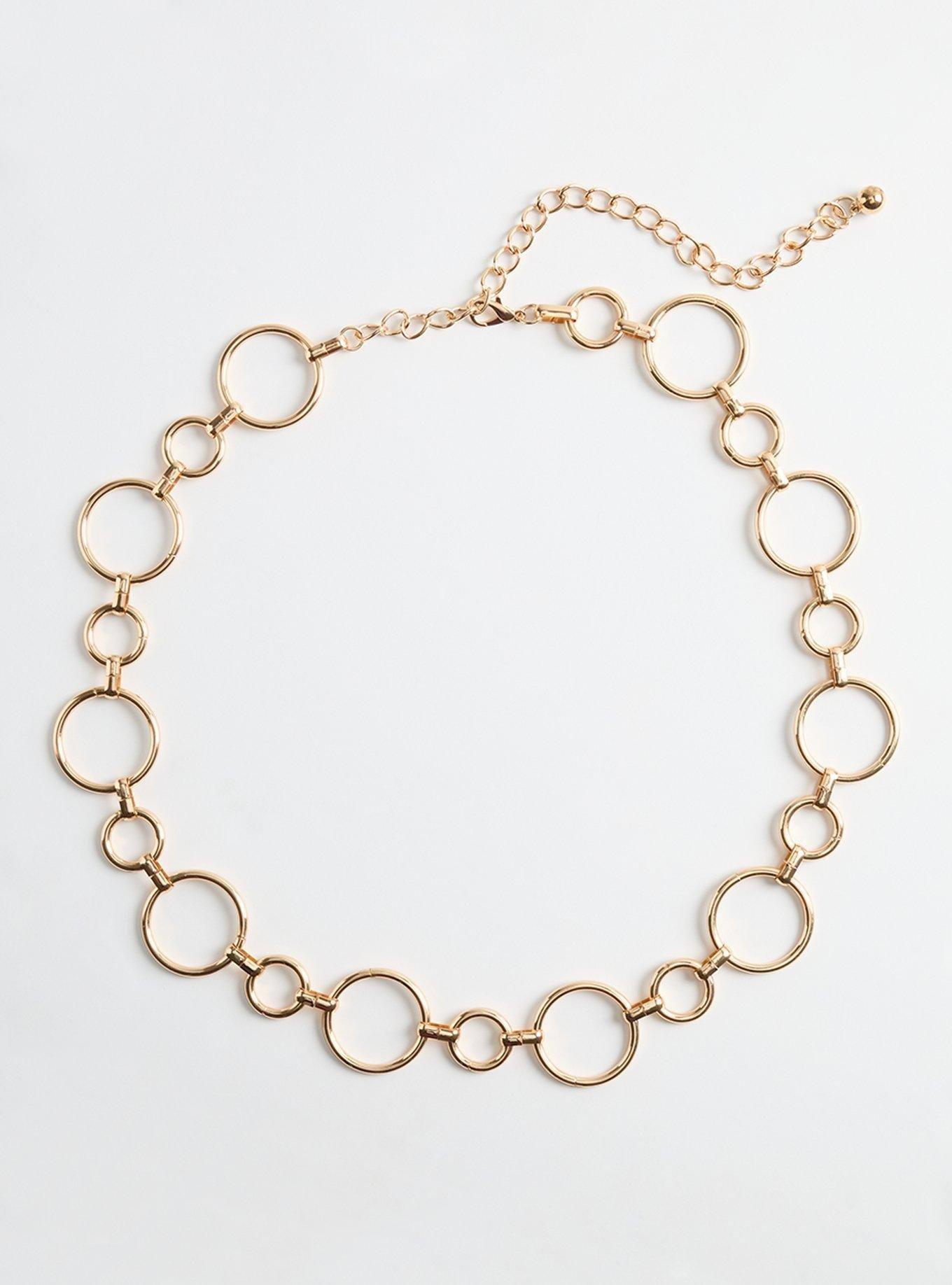 Plus Size - Circle Chain Belt - Torrid