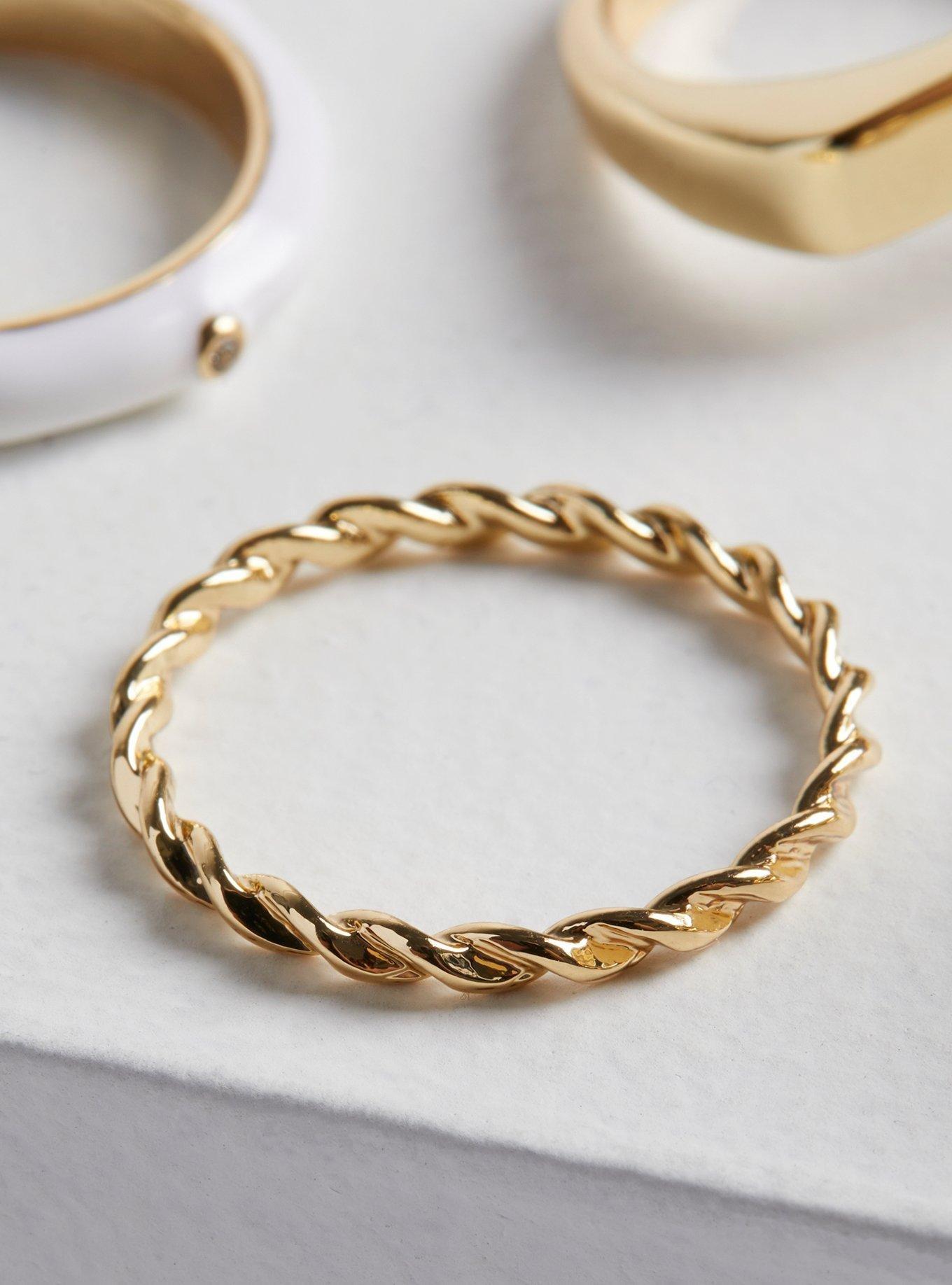 Plus Size - Enamel Stone Ring Set - Torrid