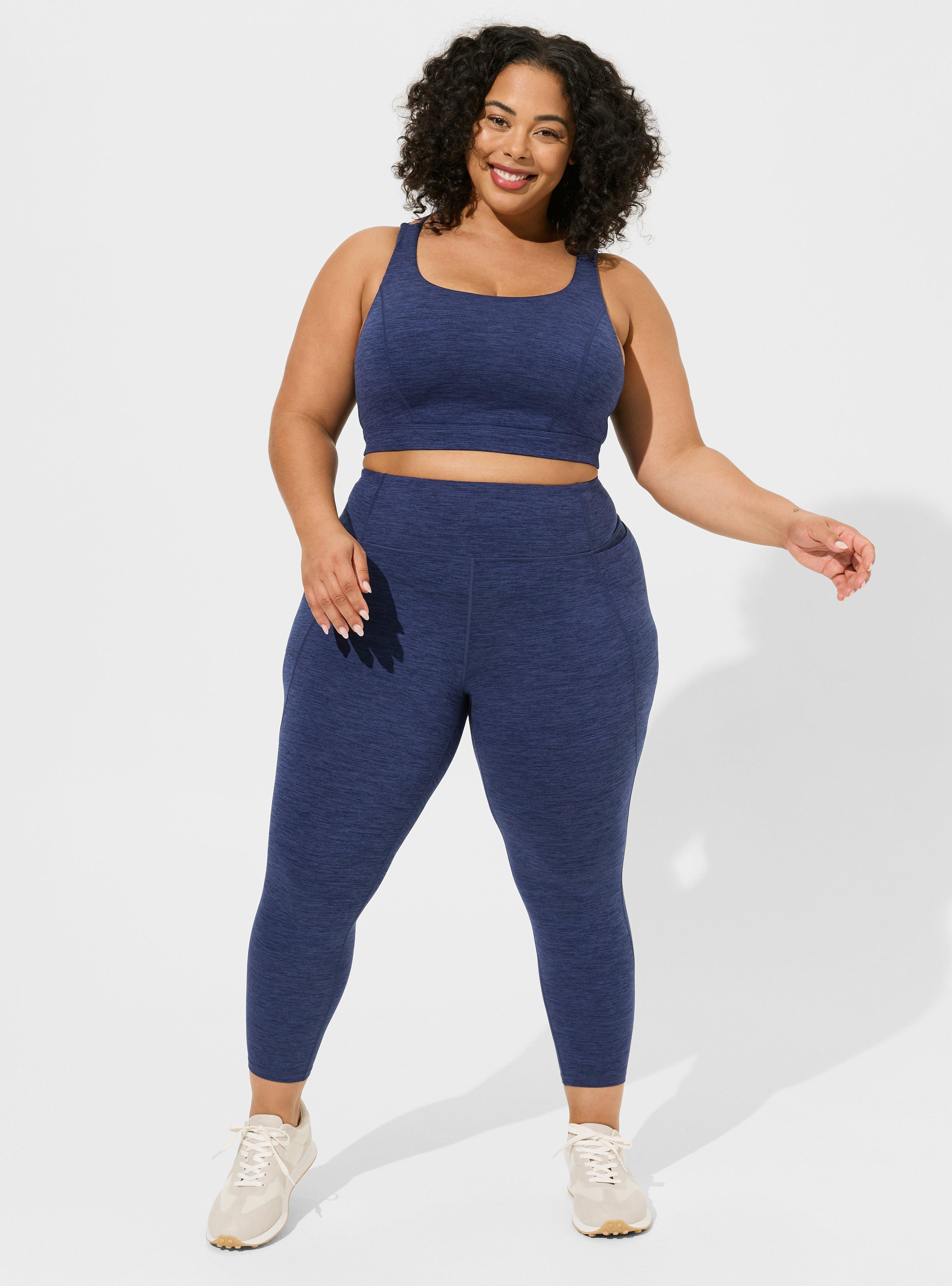 Plus Size - Super Soft Performance Jersey Crop Active Legging - Torrid