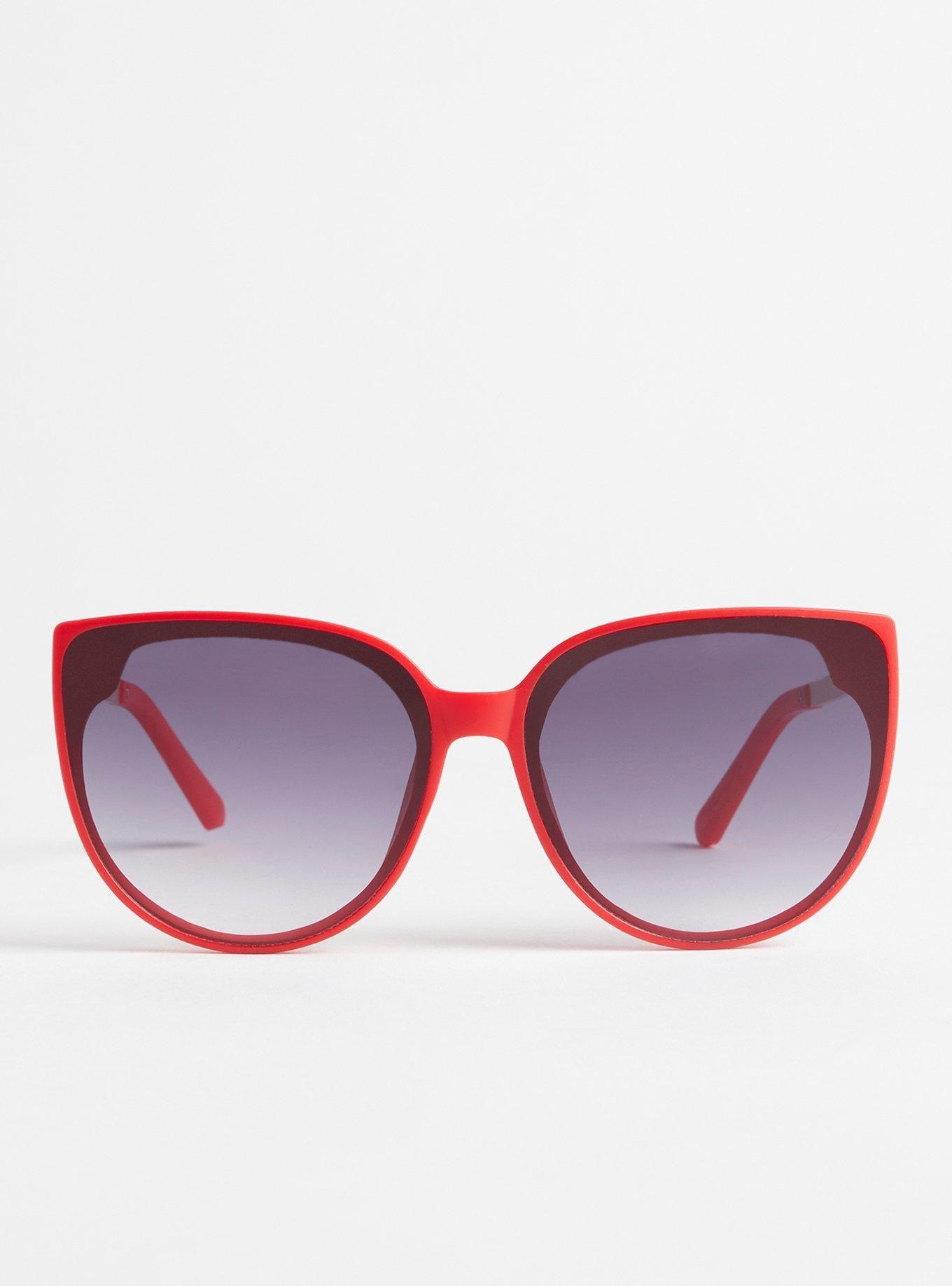 Plus Size - Cat Eye Smoke Lens Sunglasses - Torrid