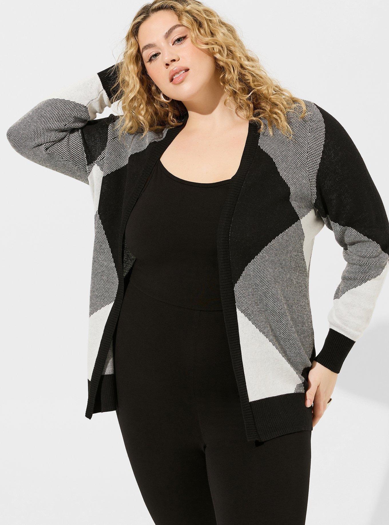 Plus Size - Cardigan Open Front Sweater - Torrid