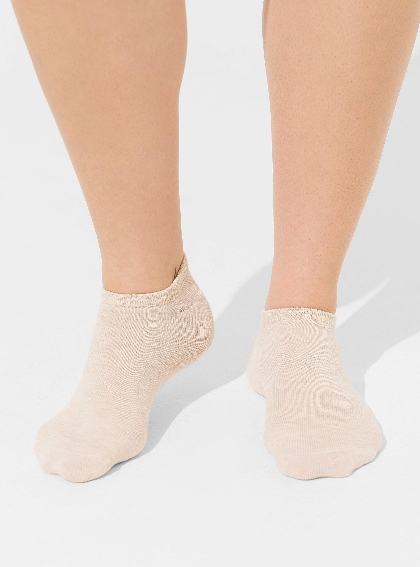 Plus Size - 5 Pack Low Cut Socks - Torrid