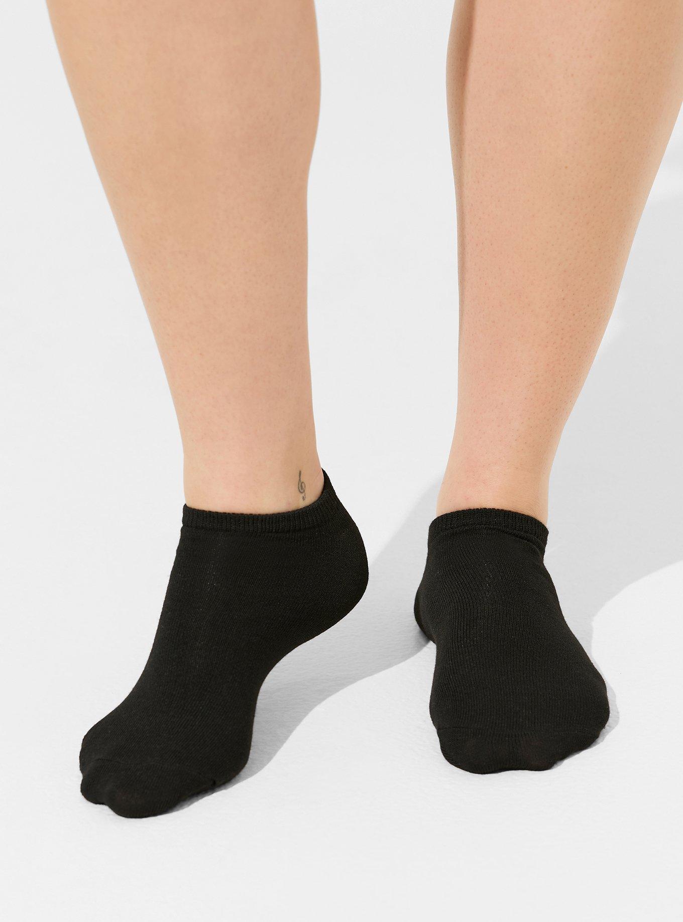 Plus Size - 5 Pack Low Cut Socks - Torrid