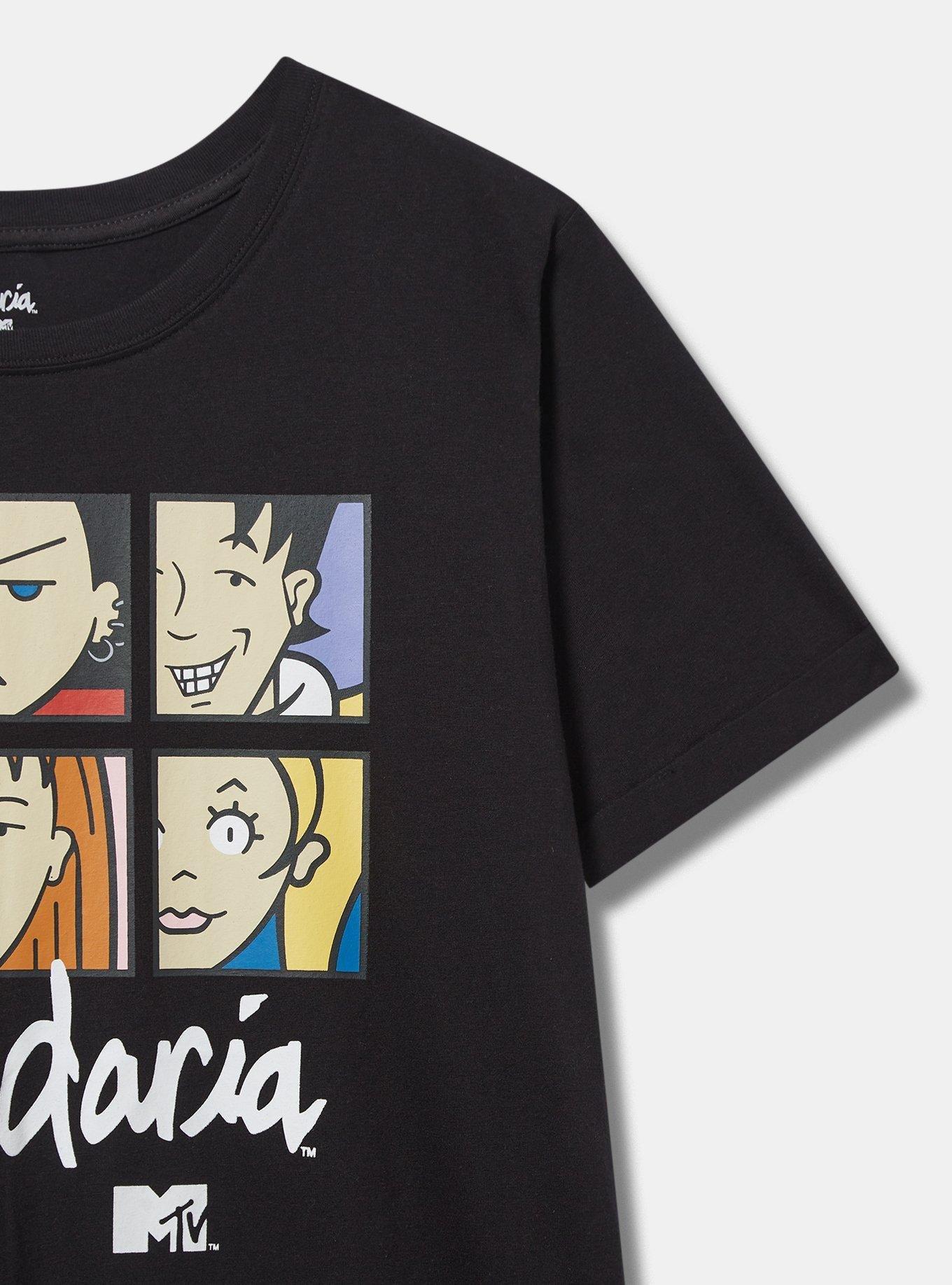 Plus Size - Daria Classic Fit Cotton Roll Sleeve Tee - Torrid