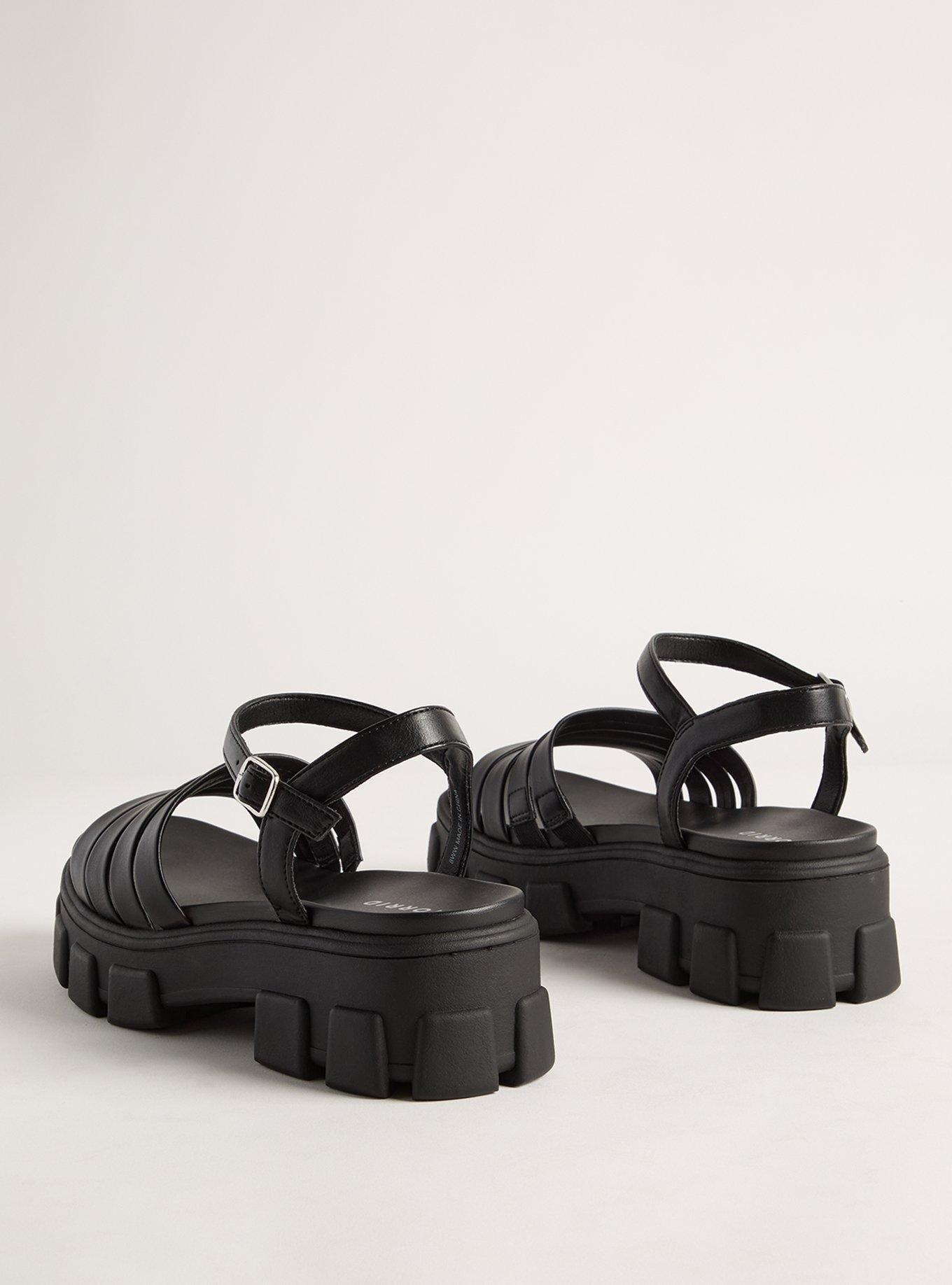 Plus Size - Multi Band Heeled Sandal (WW) - Torrid