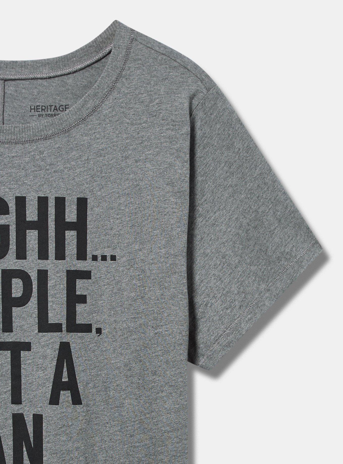 Plus Size - Ugh People Classic Fit Cotton Heritage Jersey Tee - Torrid