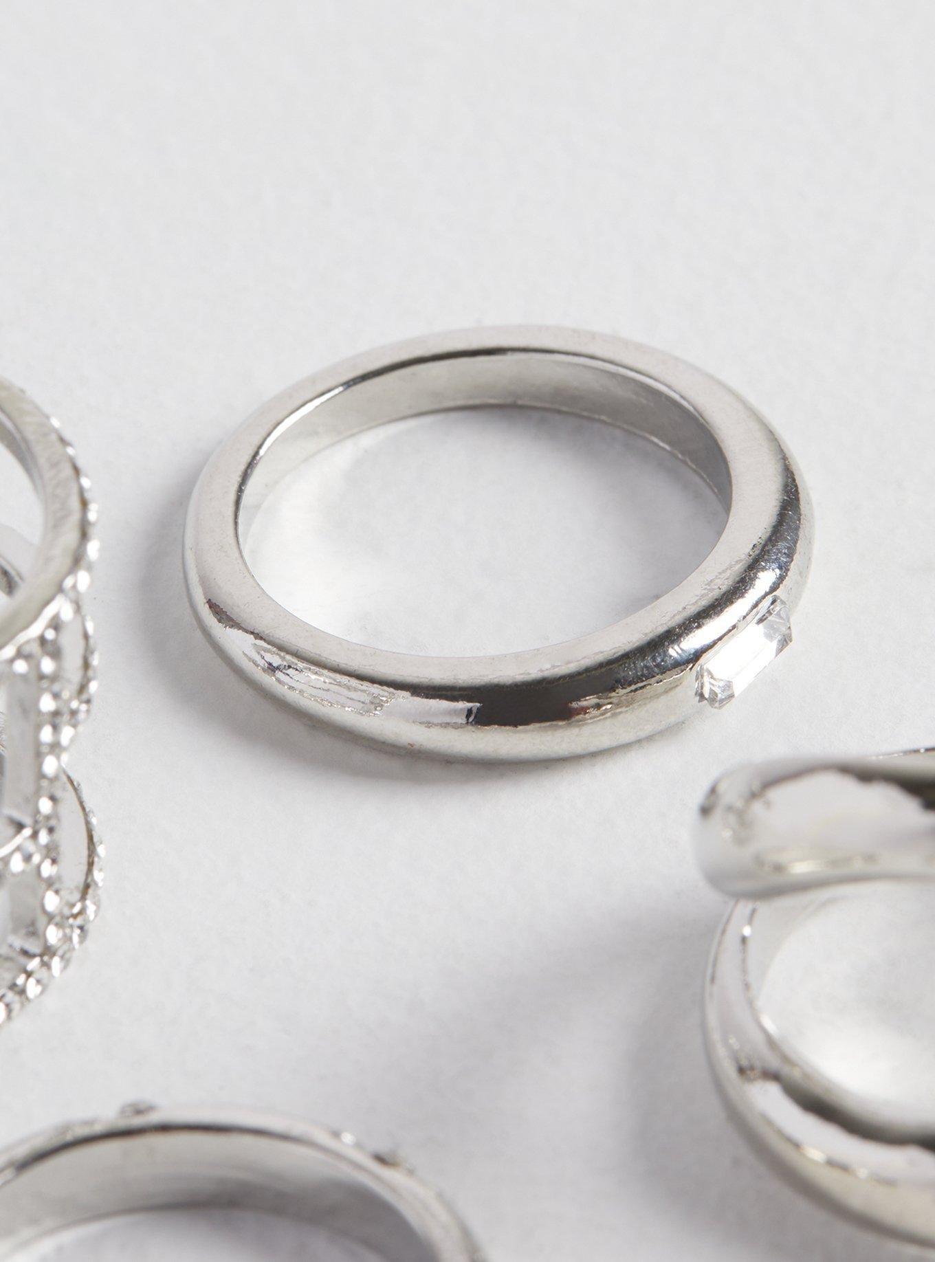 Plus Size - Rhinestone Ring Set - Torrid