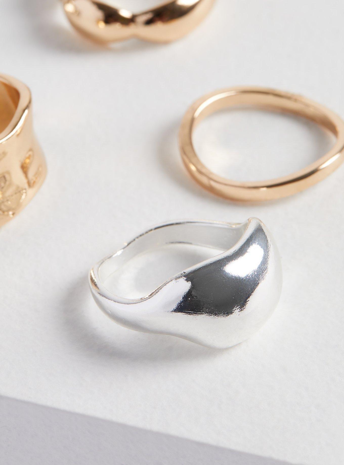 Plus Size - Wavy Knot Ring Set - Torrid