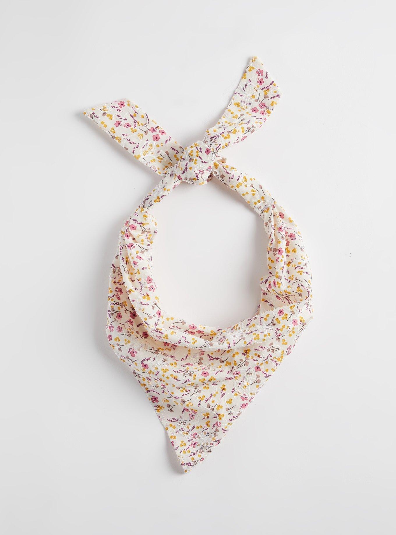 Plus Size - Embroidered Head Scarf - Torrid