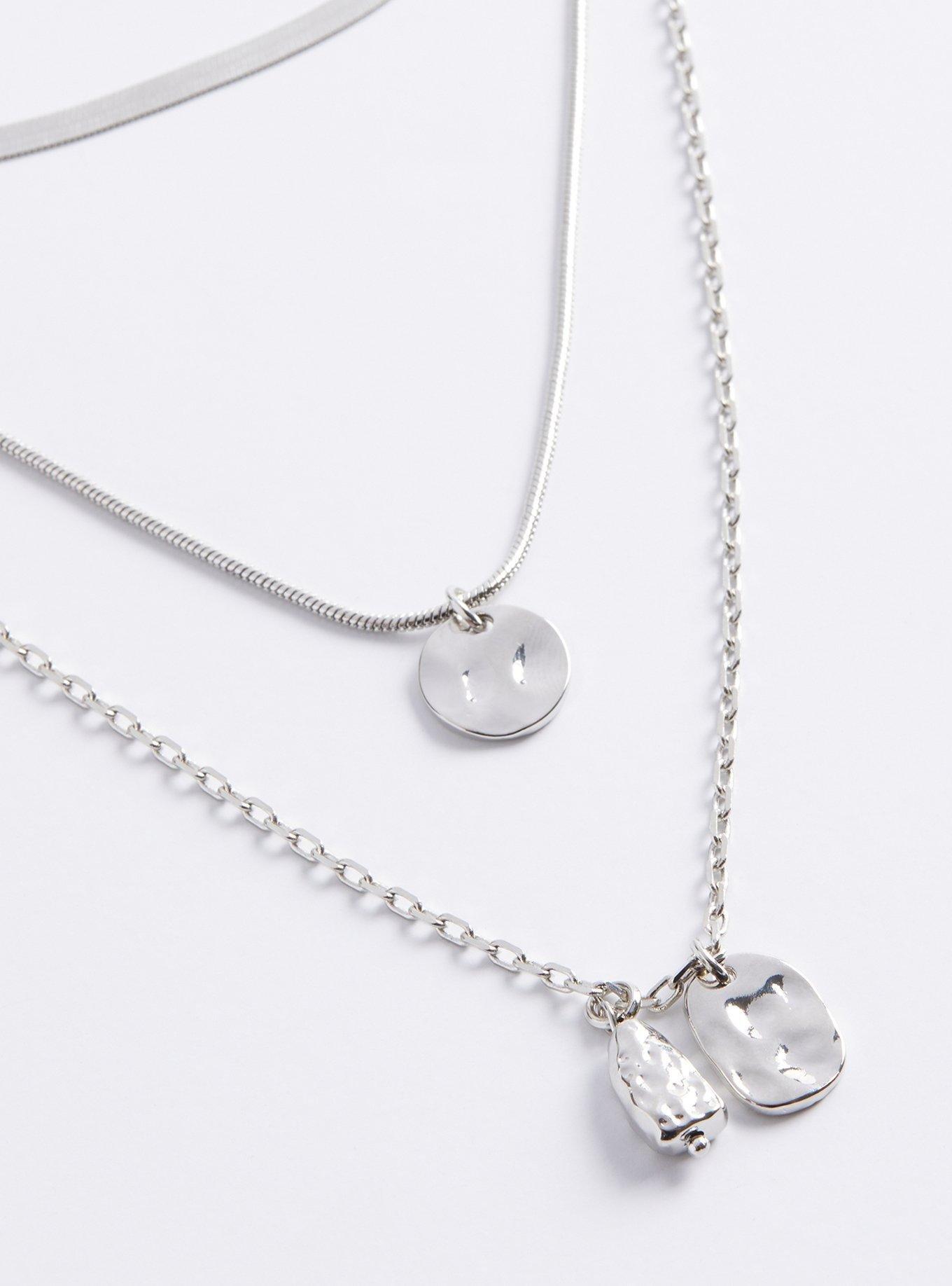 Plus Size - Multi Disc Layered Necklace - Torrid