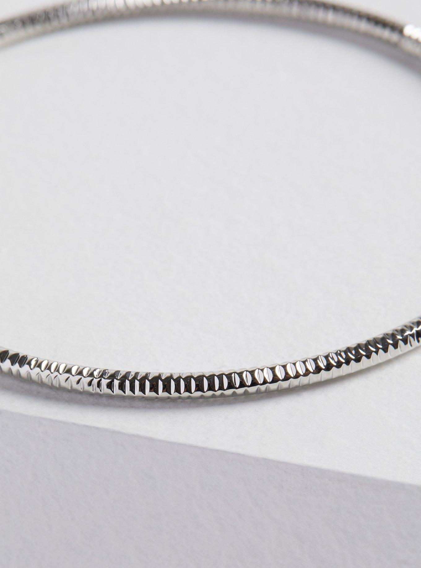 Plus Size - Textured Bangle Bracelet Set - Torrid