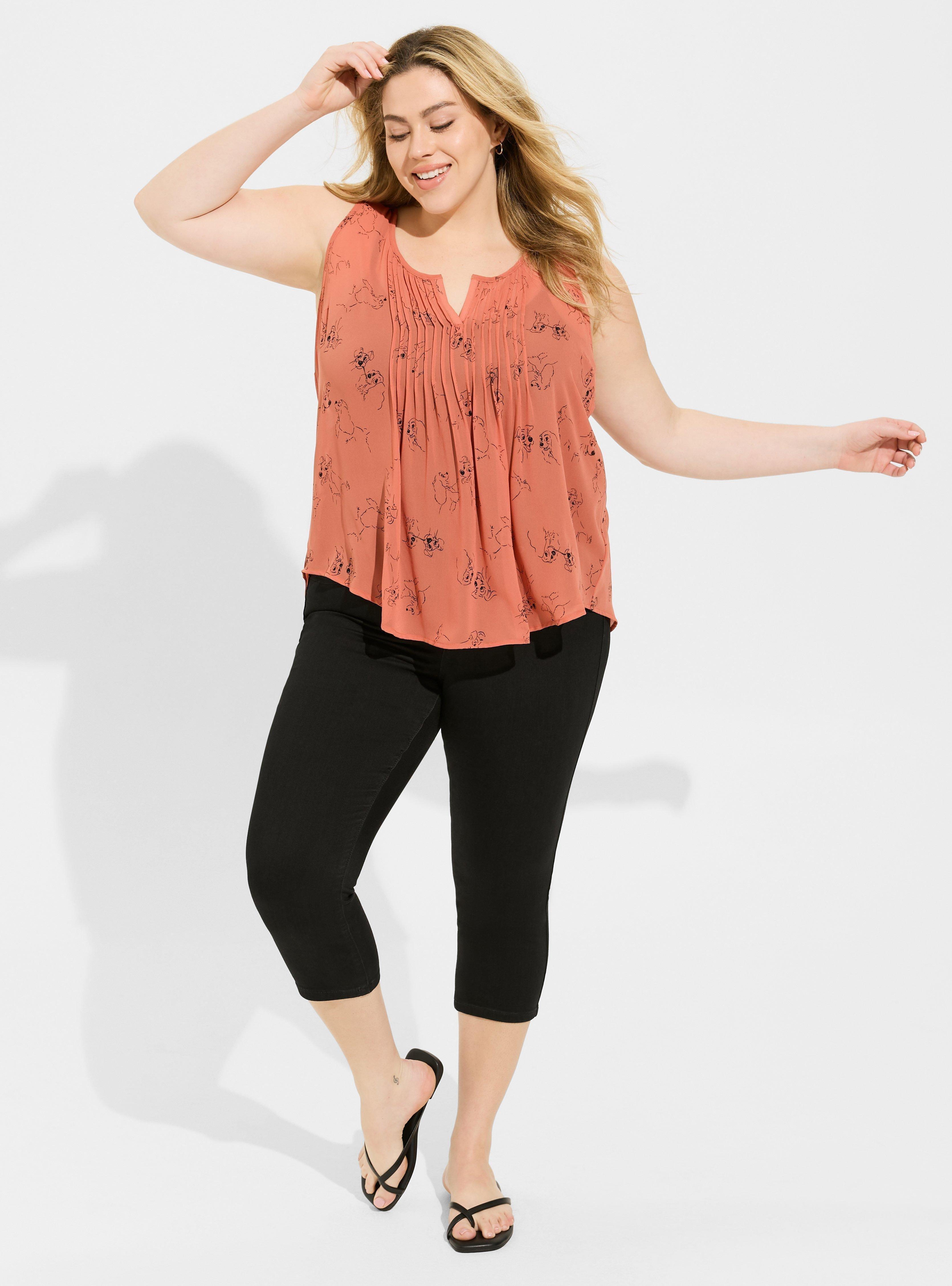 Plus Size - Disney Lady and the Tramp Pintuck Blouse - Torrid