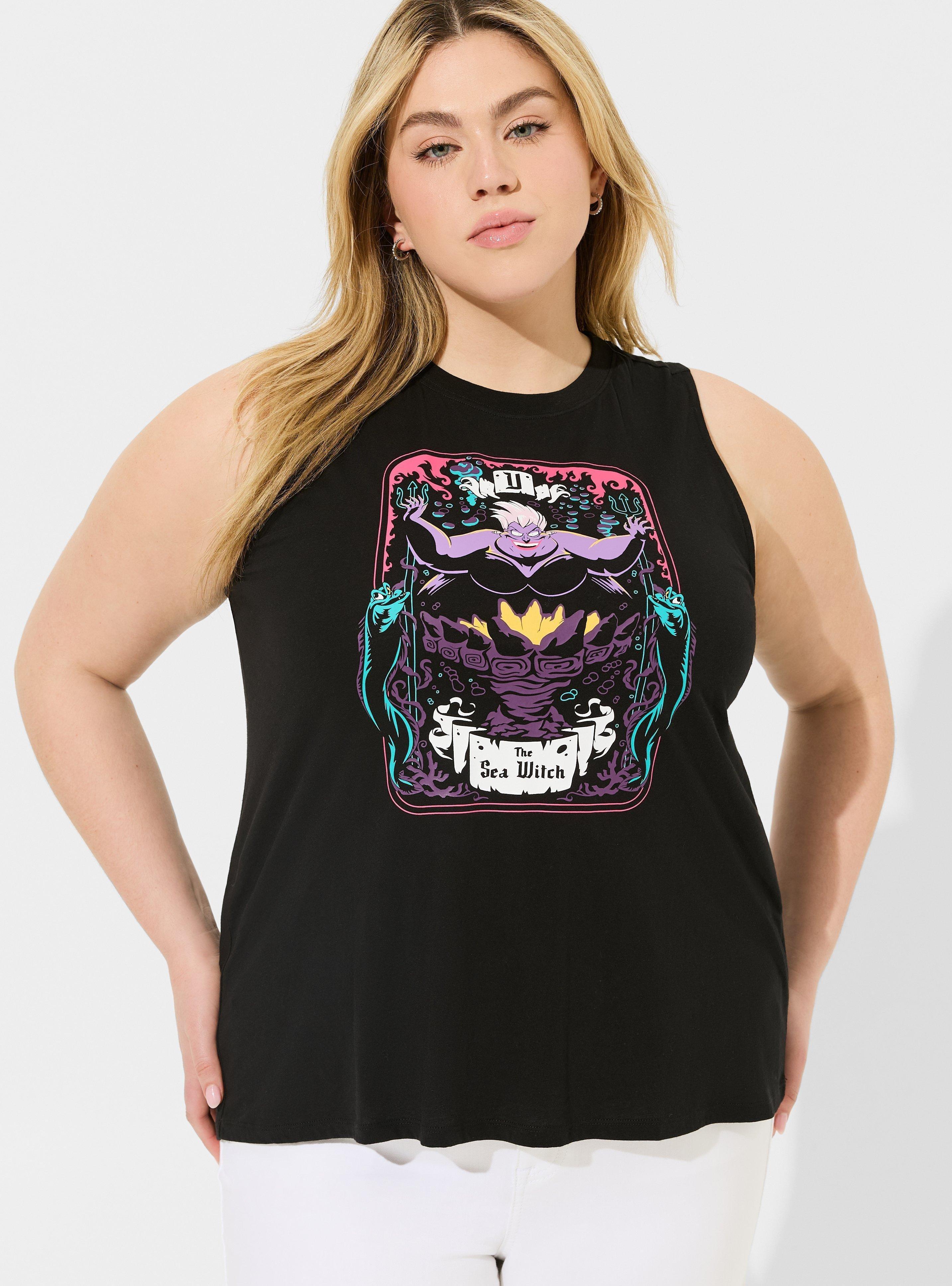 Plus Size - Disney Little Mermaid Ursula Tank - Torrid