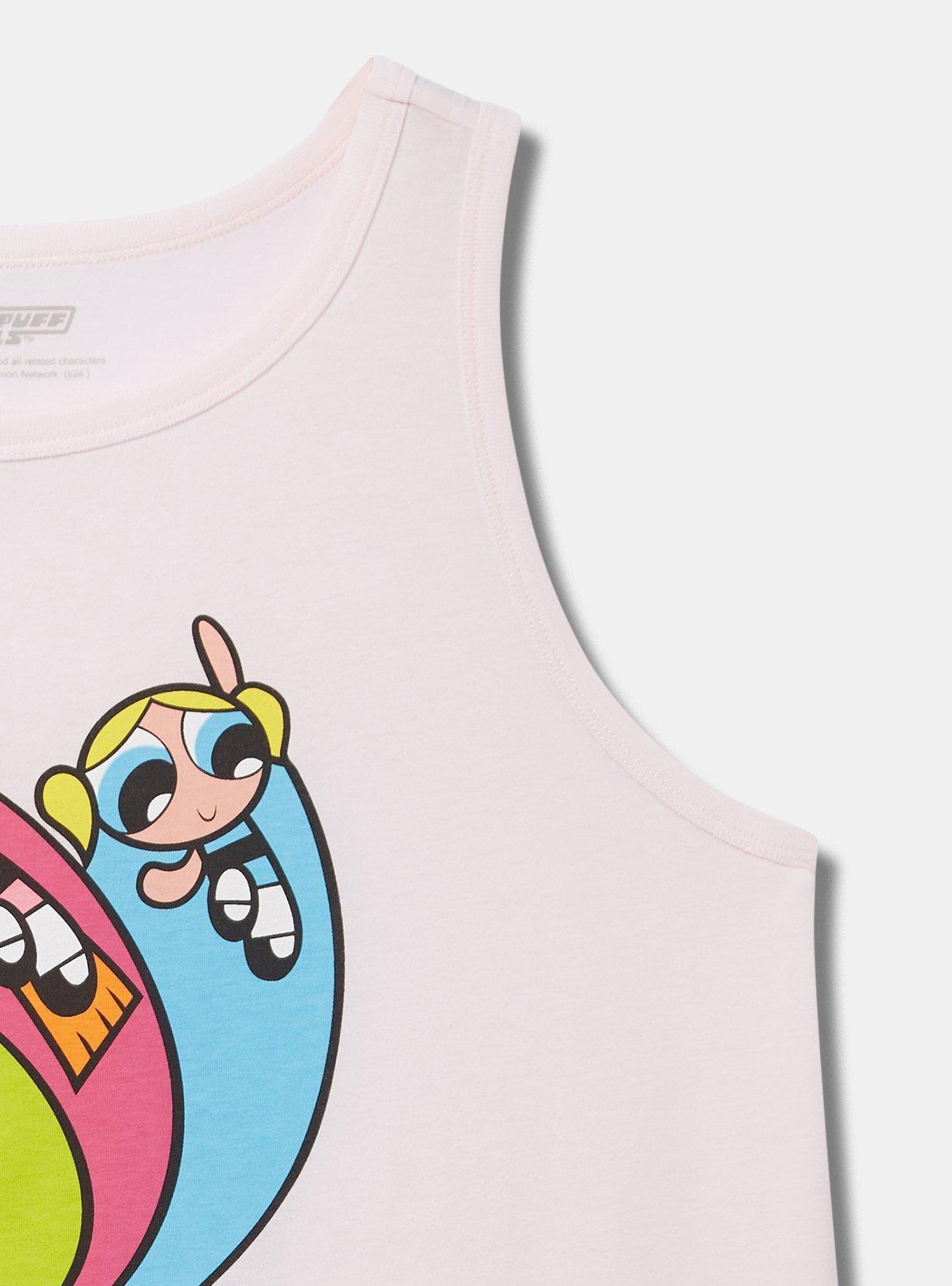 Plus Size - Powerpuff Girls Classic Fit Cotton Tank - Torrid