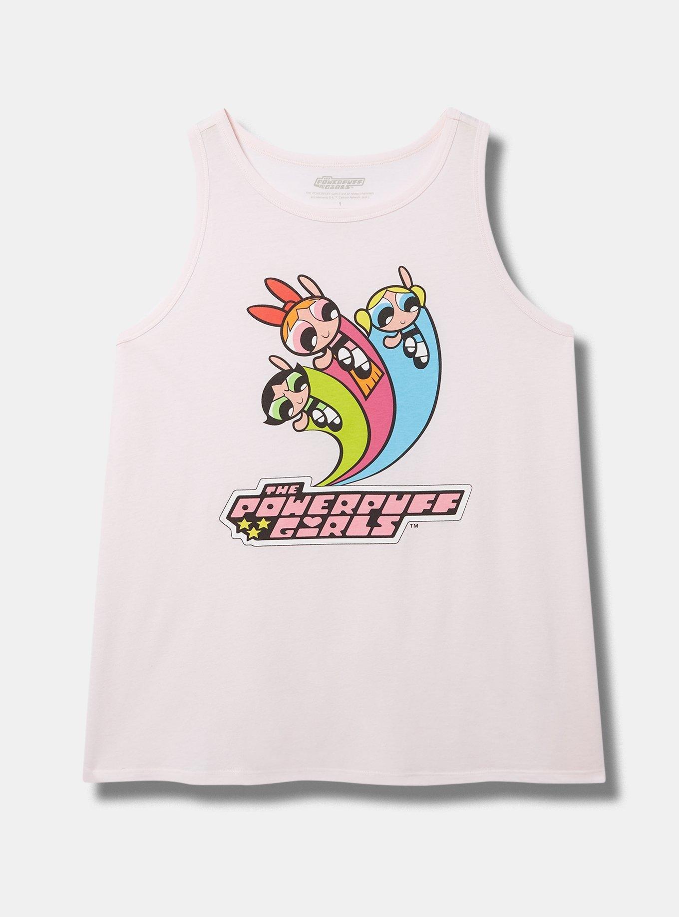 Plus Size - Powerpuff Girls Classic Fit Cotton Tank - Torrid