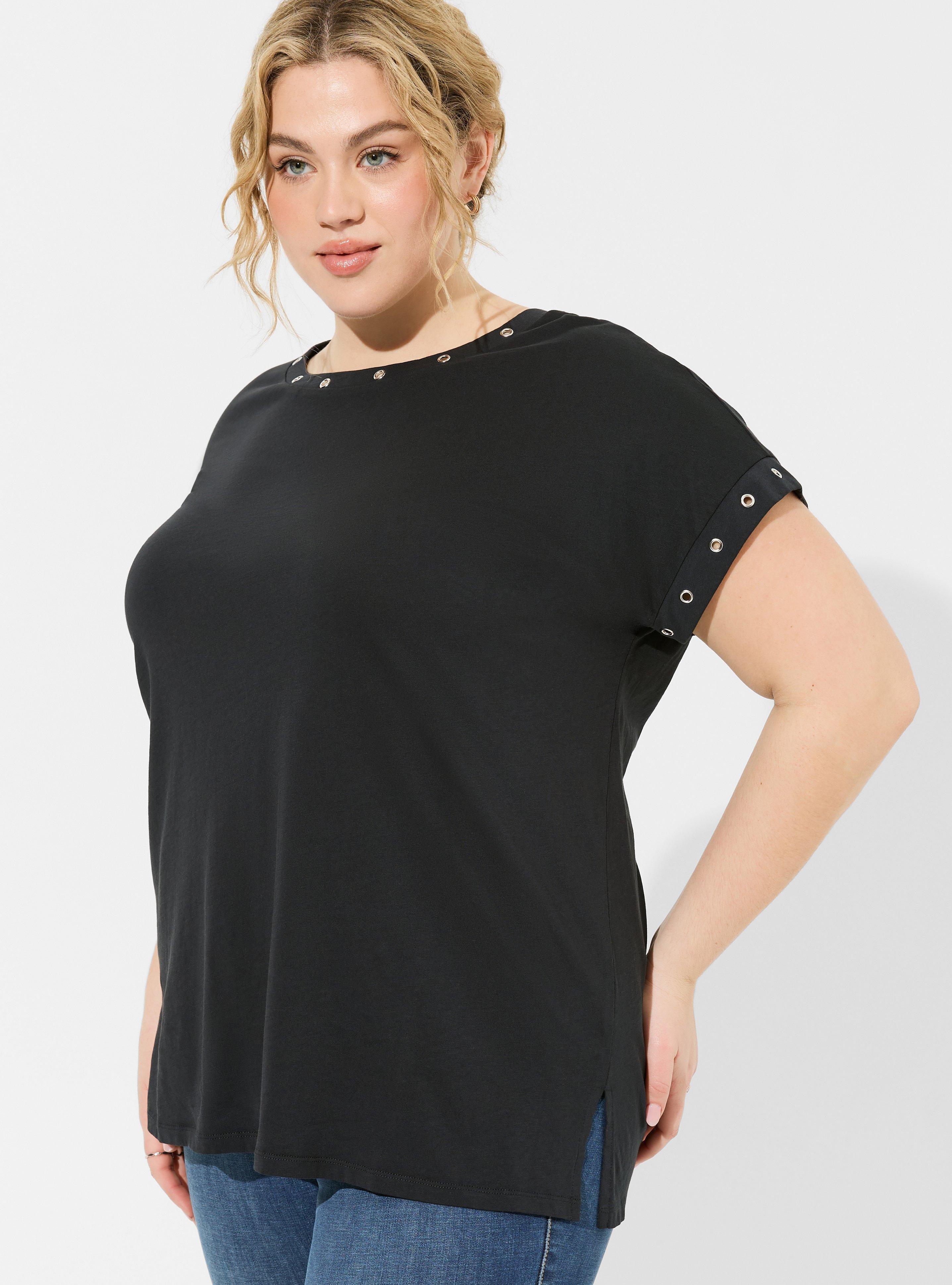 Plus Size - Heritage Jersey Embellished Dolman Tank - Torrid