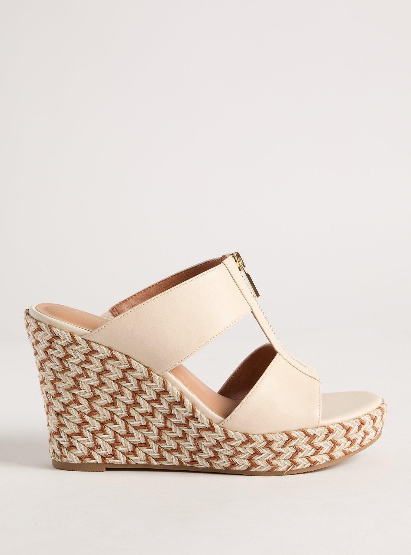 Plus Size - Zip Front Slip On Platform Wedge (WW) - Torrid