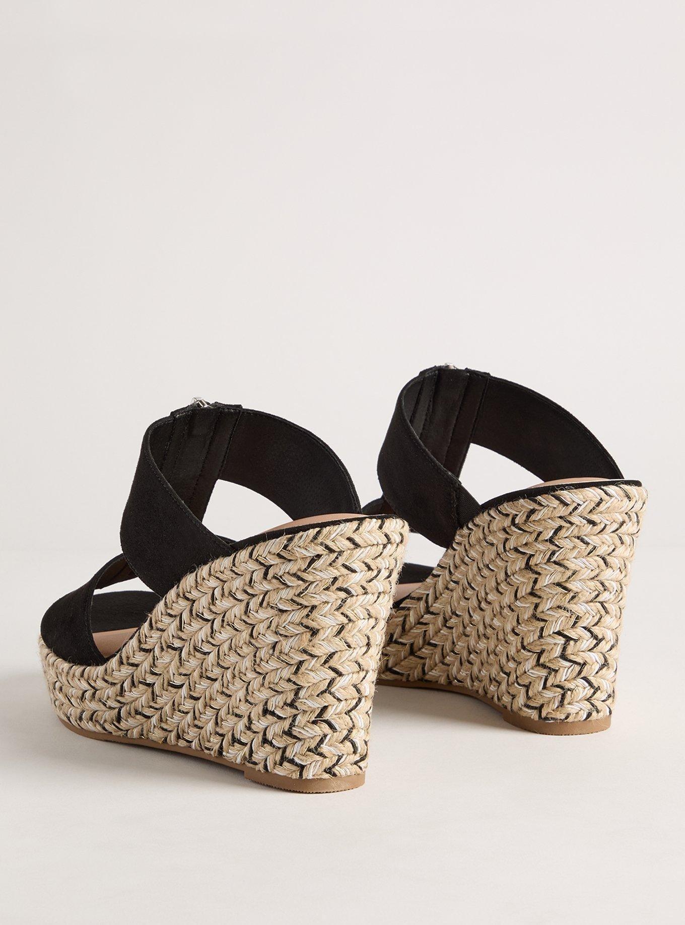 Plus Size - Zip Front Slip On Platform Wedge (WW) - Torrid