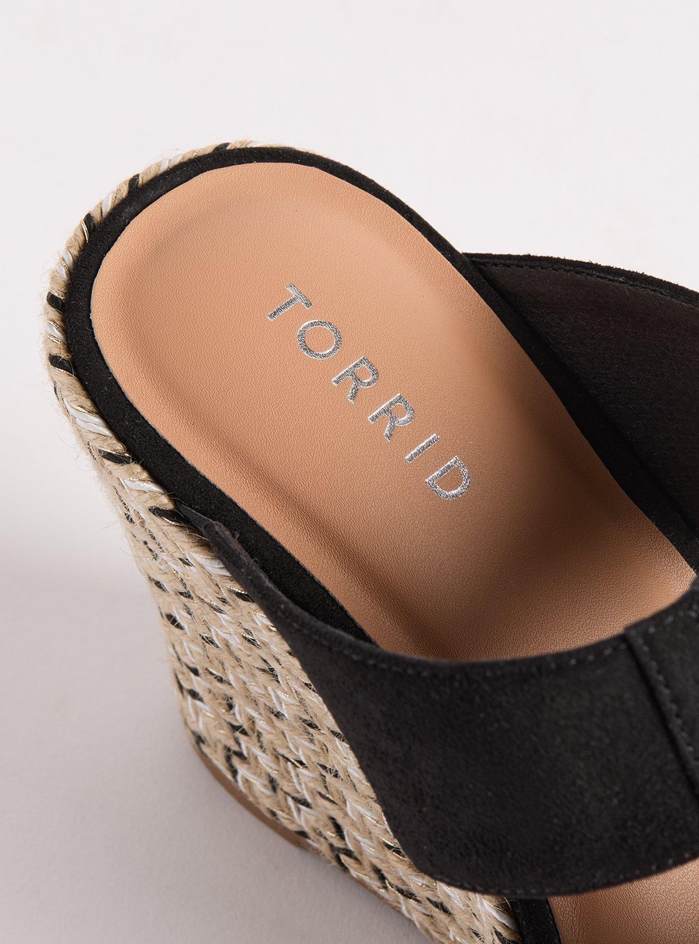 Plus Size - Zip Front Slip On Platform Wedge (WW) - Torrid