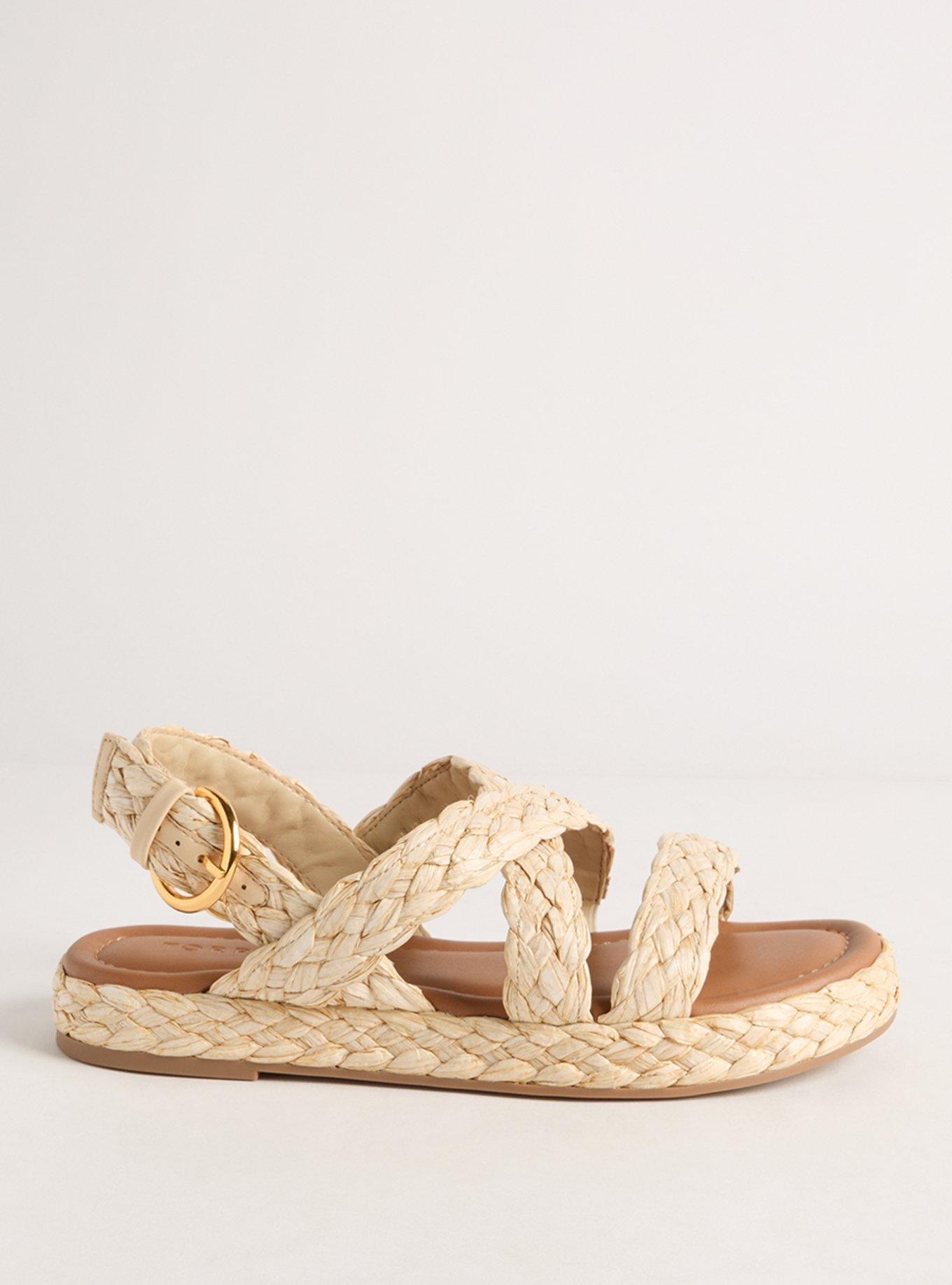 Plus Size - Crisscross Flatform Sandal (WW) - Torrid