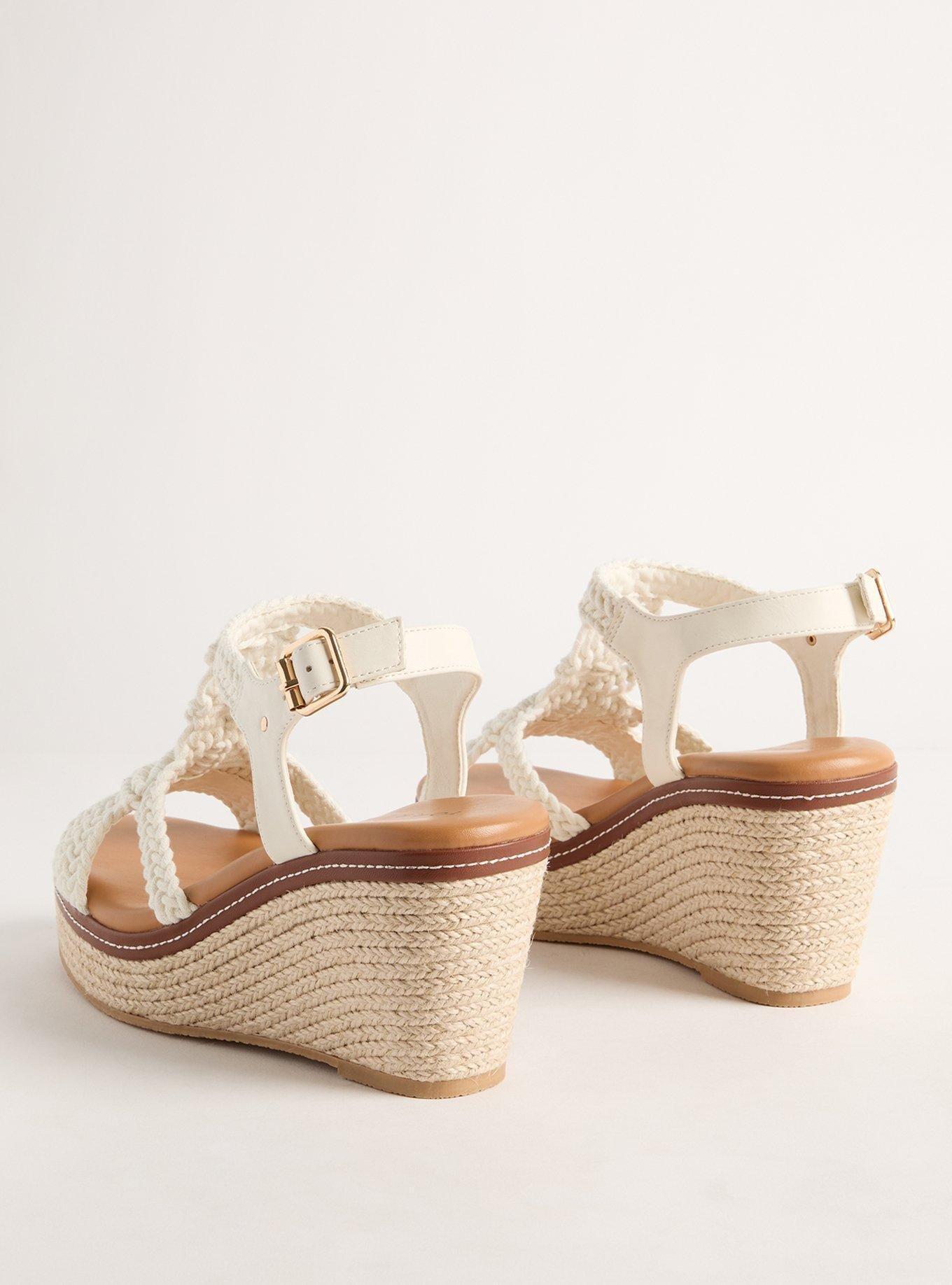 Plus Size - Macrame Espadrille Wedge (WW) - Torrid