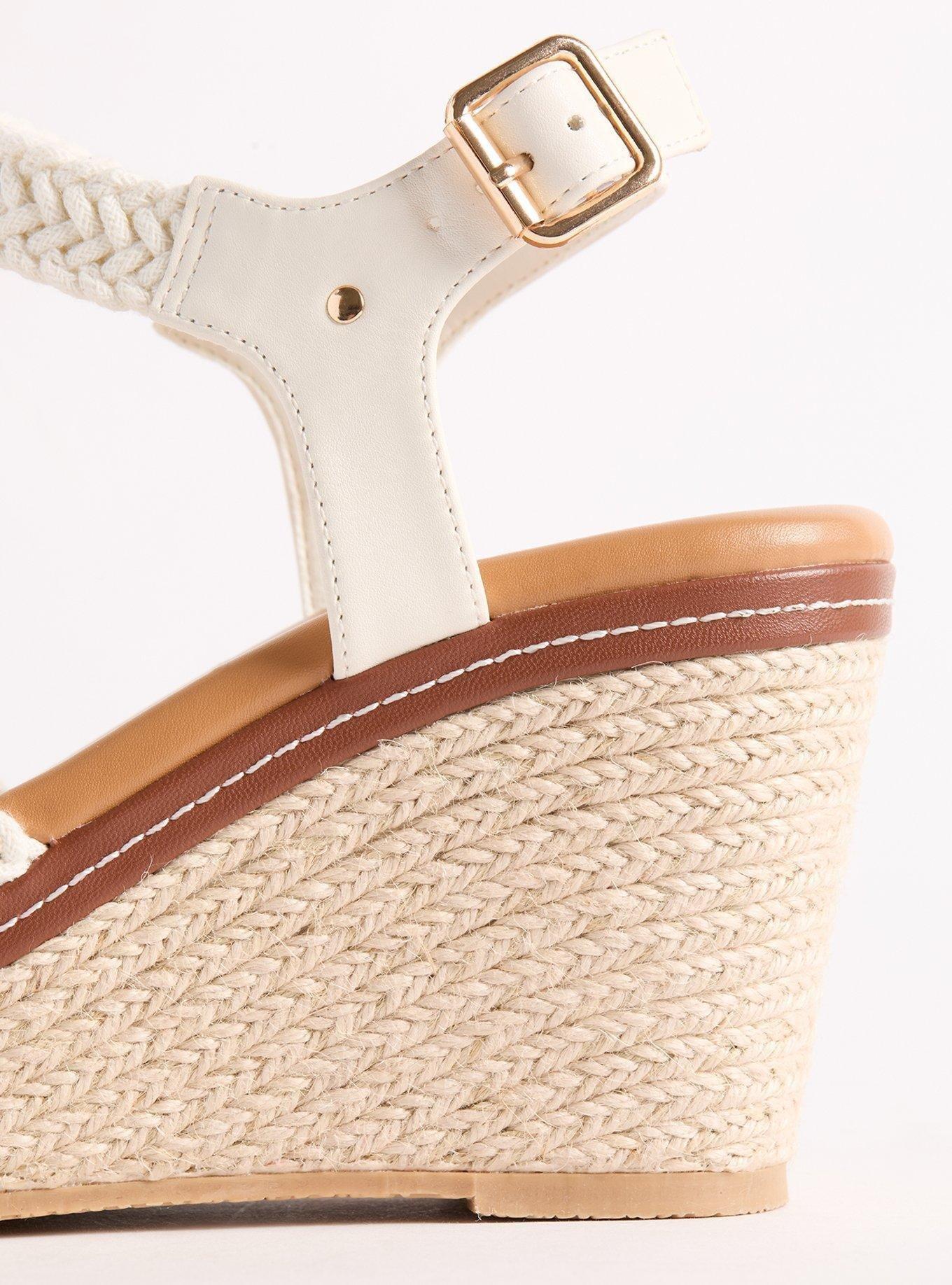 Plus Size - Macrame Espadrille Wedge (WW) - Torrid
