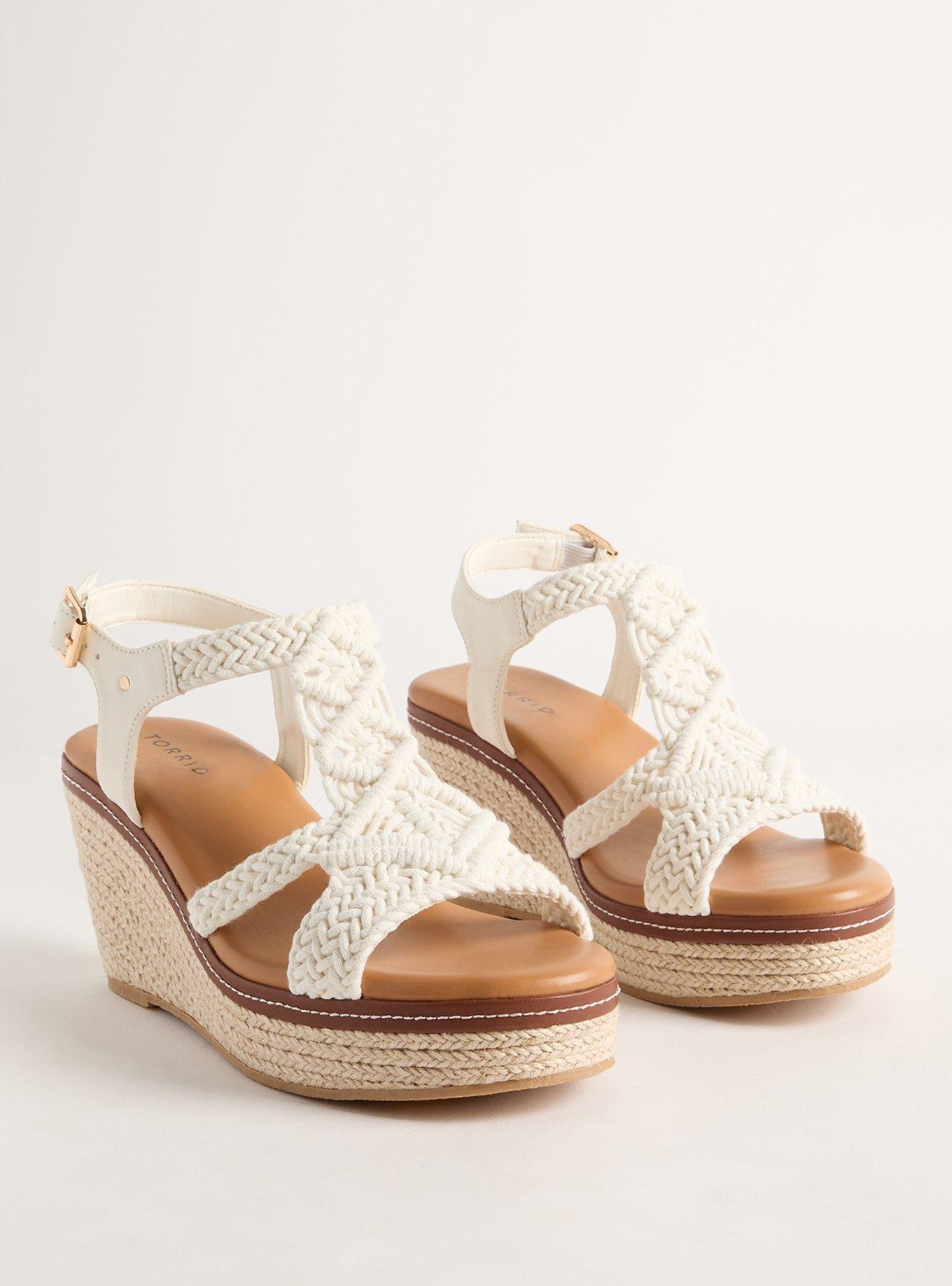 Plus Size - Macrame Espadrille Wedge (WW) - Torrid