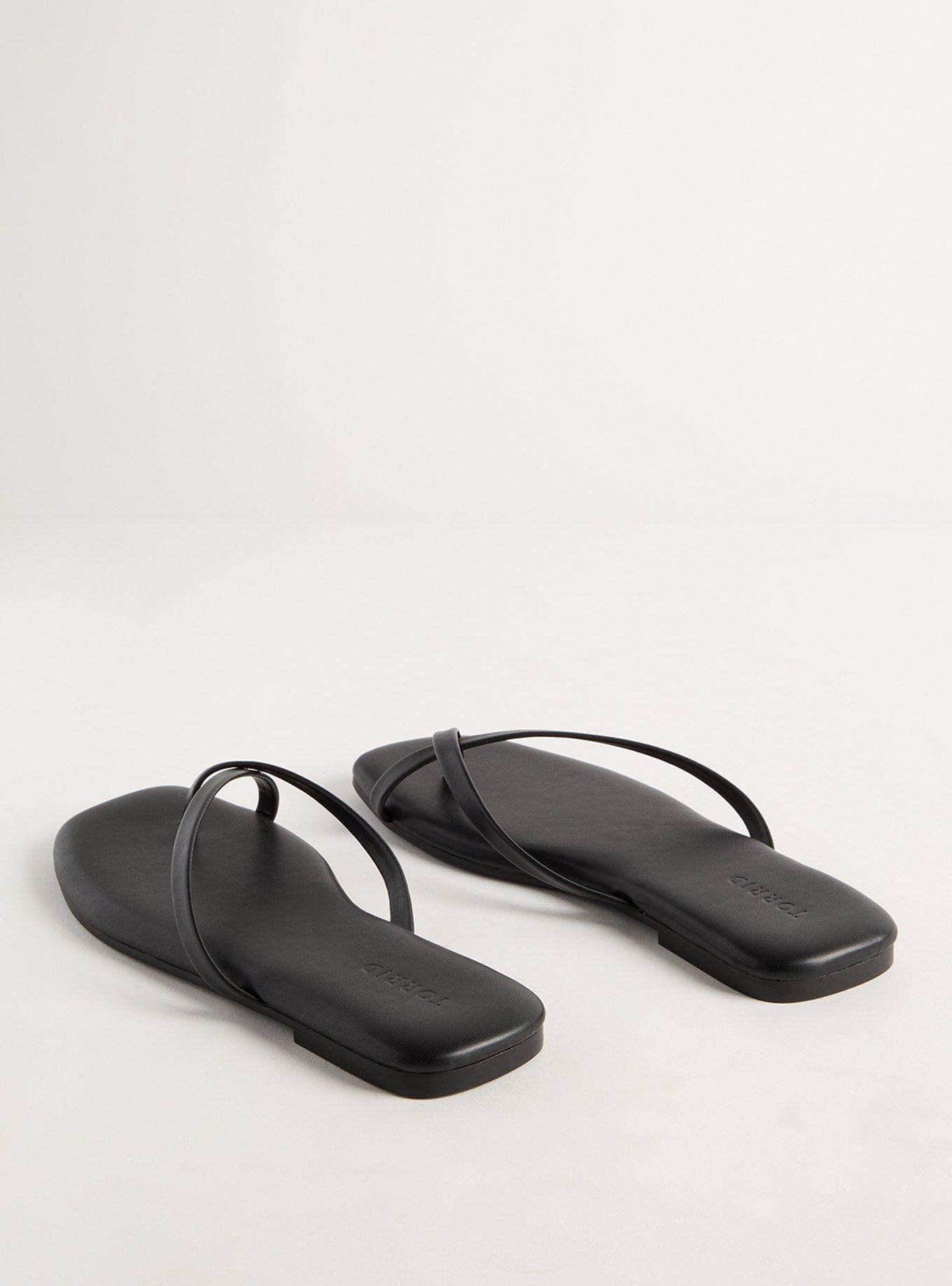 Plus Size - Square Toe Loop Flip Flop (WW) - Torrid