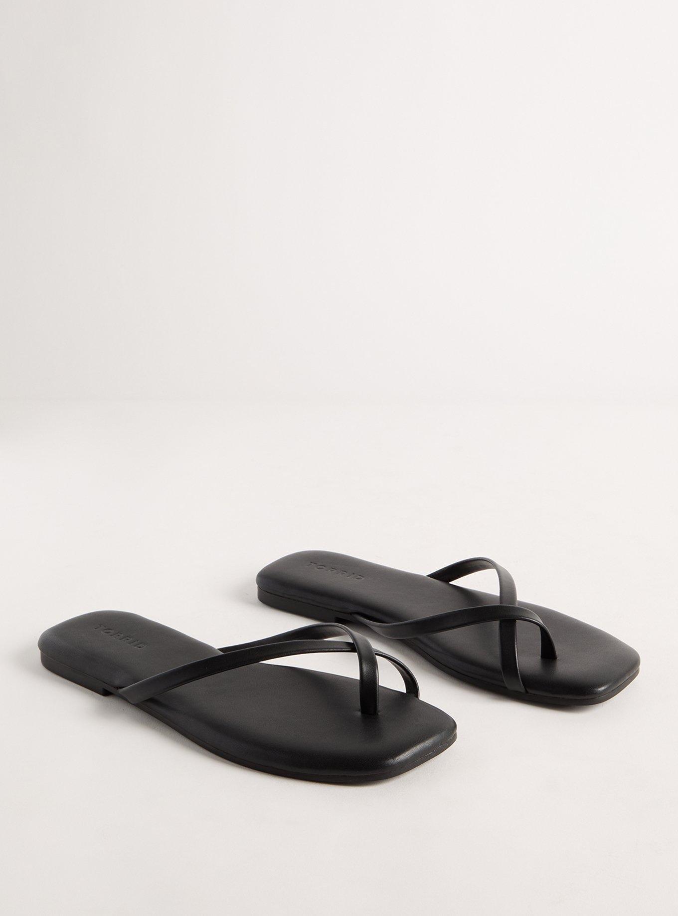 Plus Size - Square Toe Loop Flip Flop (WW) - Torrid