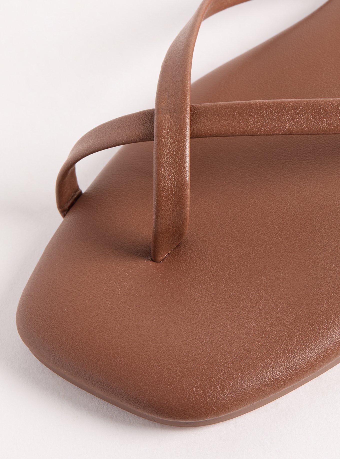 Plus Size - Square Toe Loop Flip Flop (WW) - Torrid