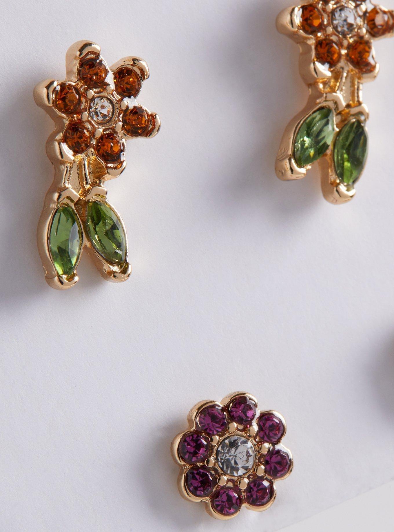 Plus Size - Springtime Icons Stud Set - Torrid